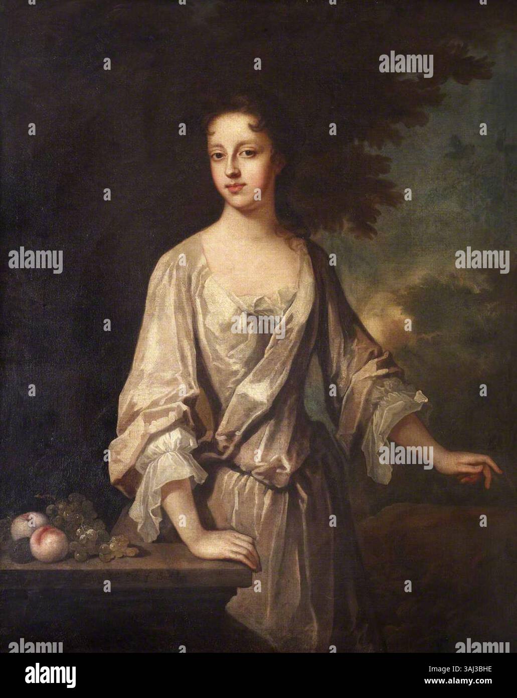 This portrait, attributed to Michael Dahl, depicts The Honourable ...