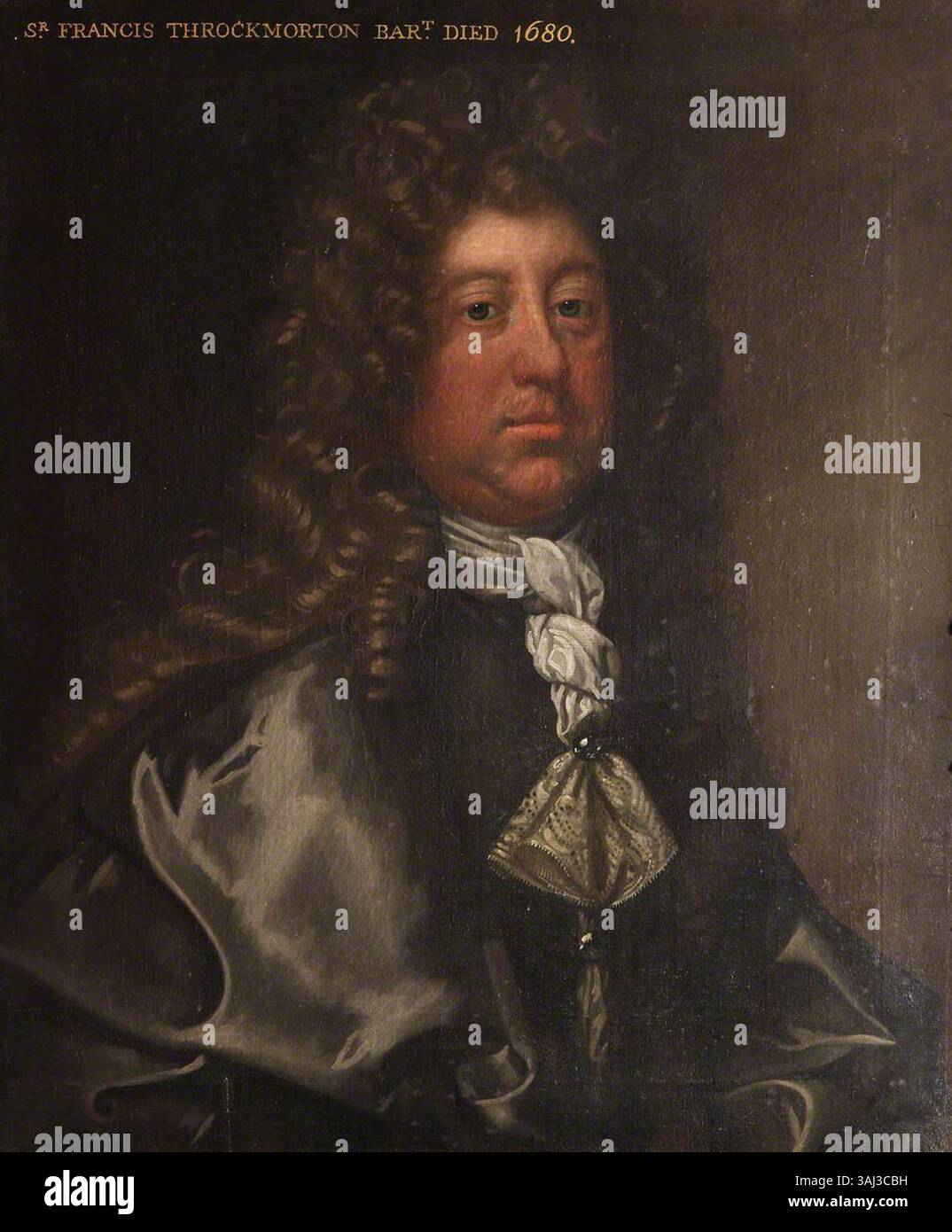 This portrait of Sir Francis Throckmorton, 2nd Baronet (1641-1680 ...