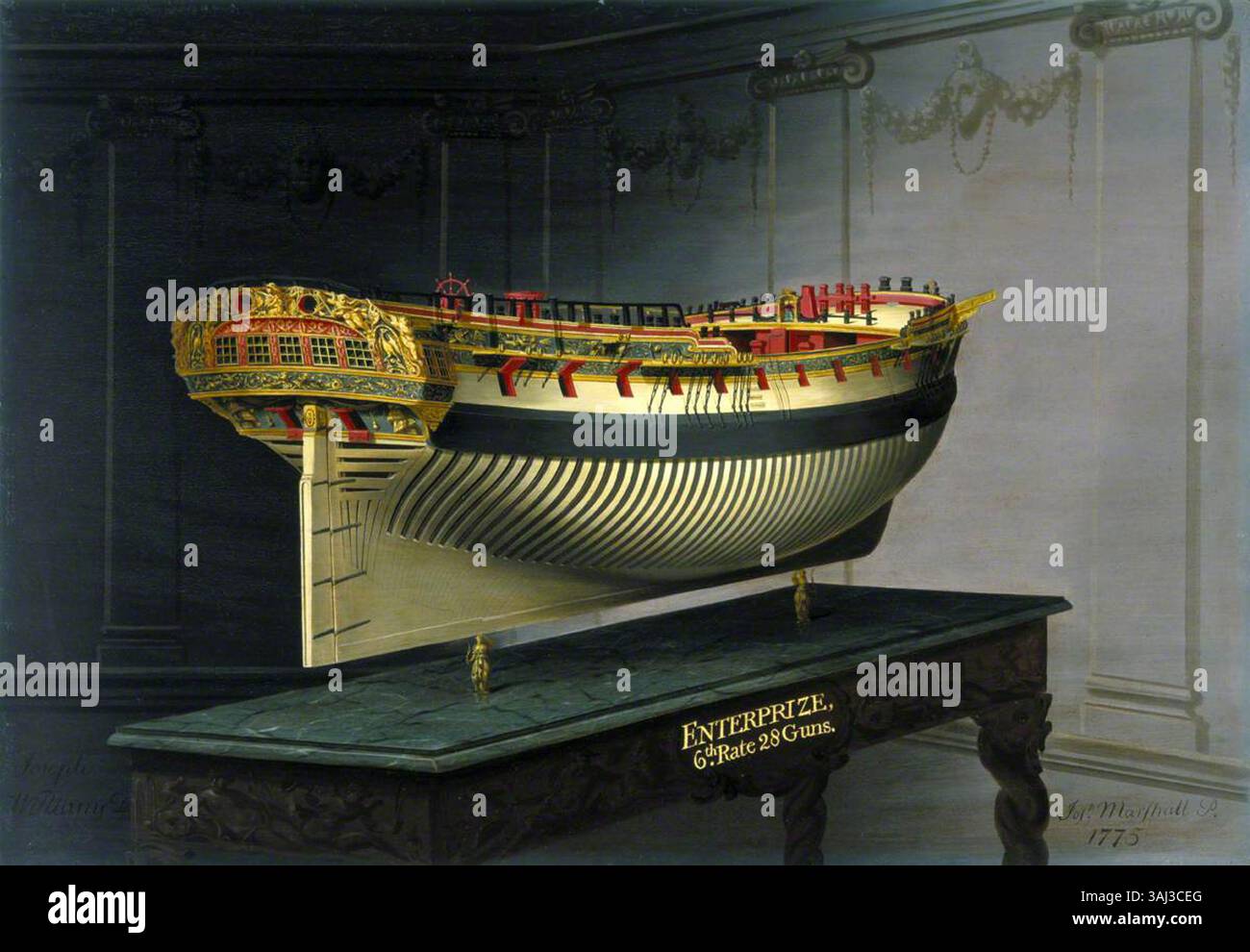 Hms enterprize hi-res stock photography and images - Alamy