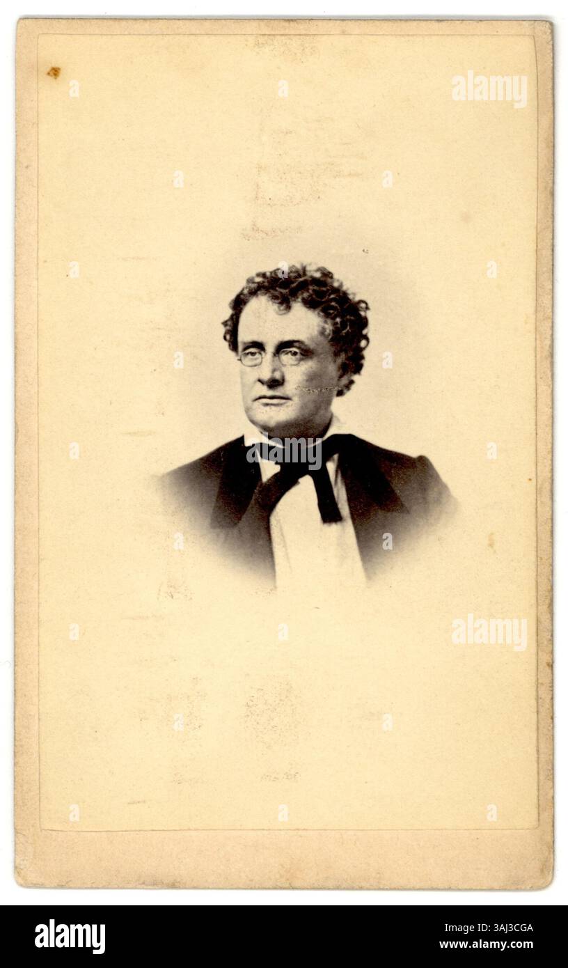 A photograph of John Albion Andrew, the governor of Massachusetts ...