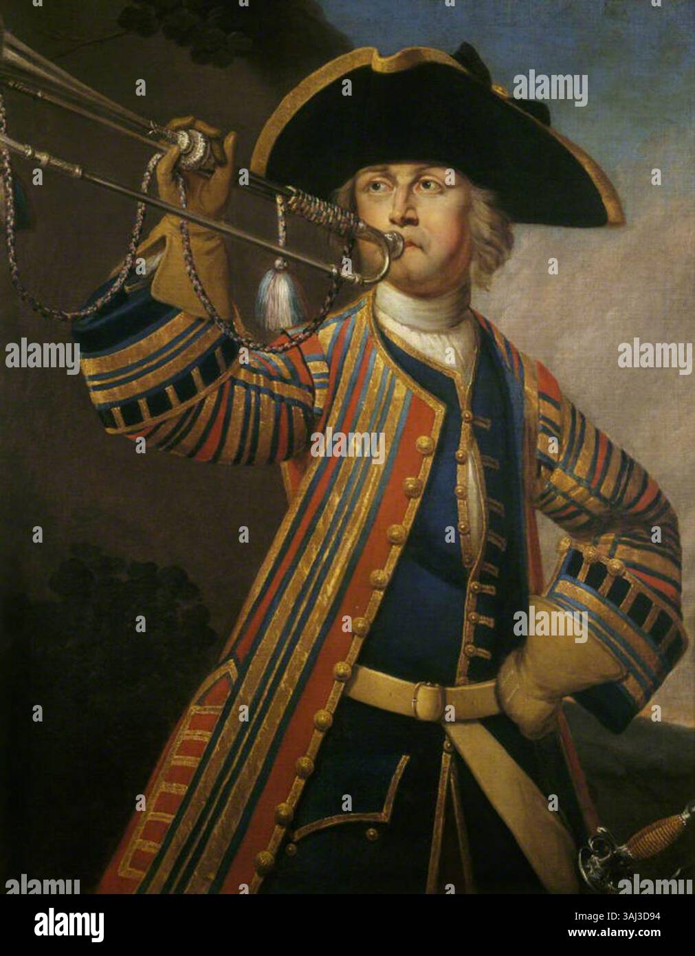 This portrait, painted in the style of Michael Dahl, depicts Valentine ...