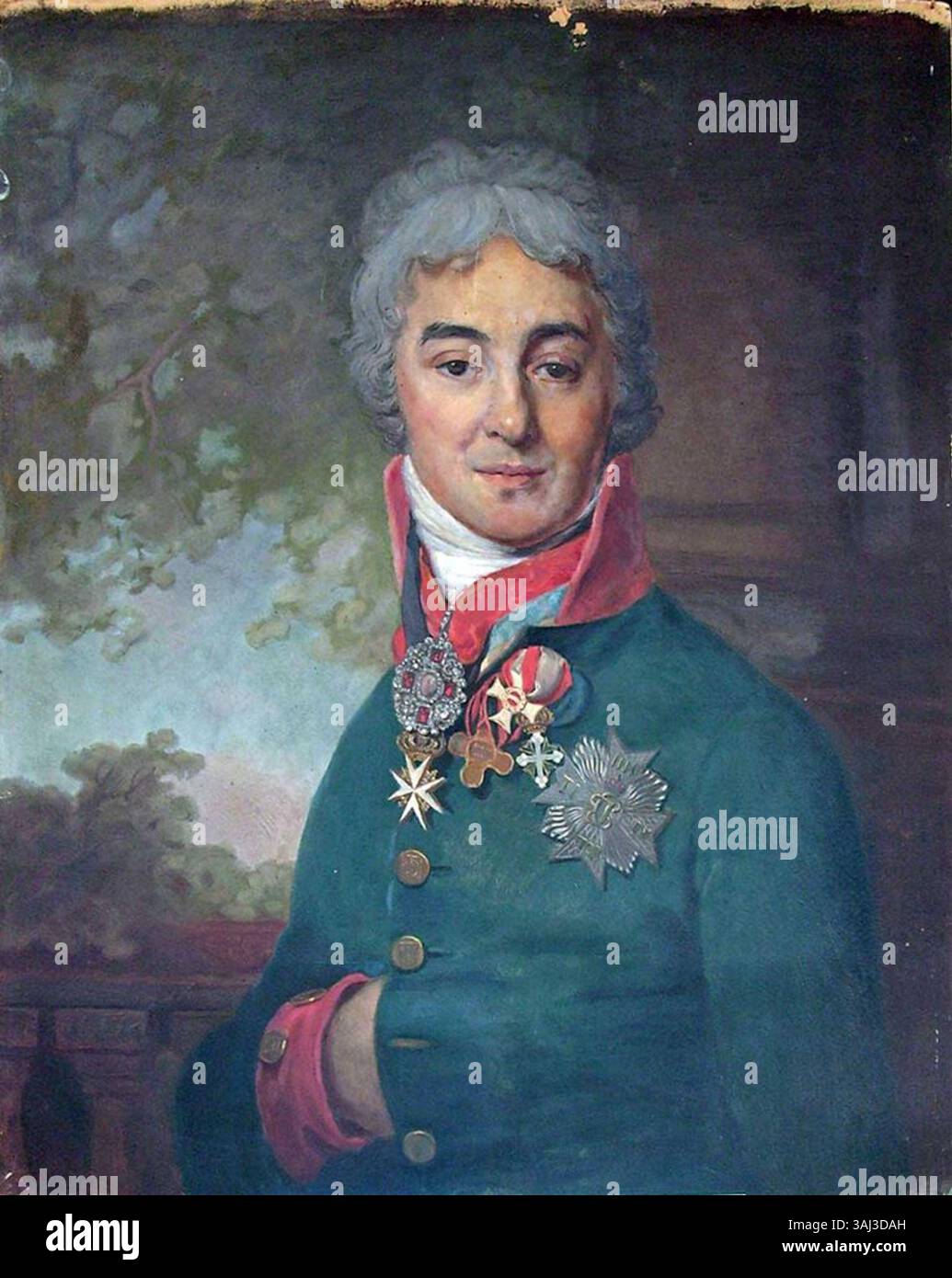 This portrait of Kushnikov Sergey Sergeevich, painted at the beginning ...