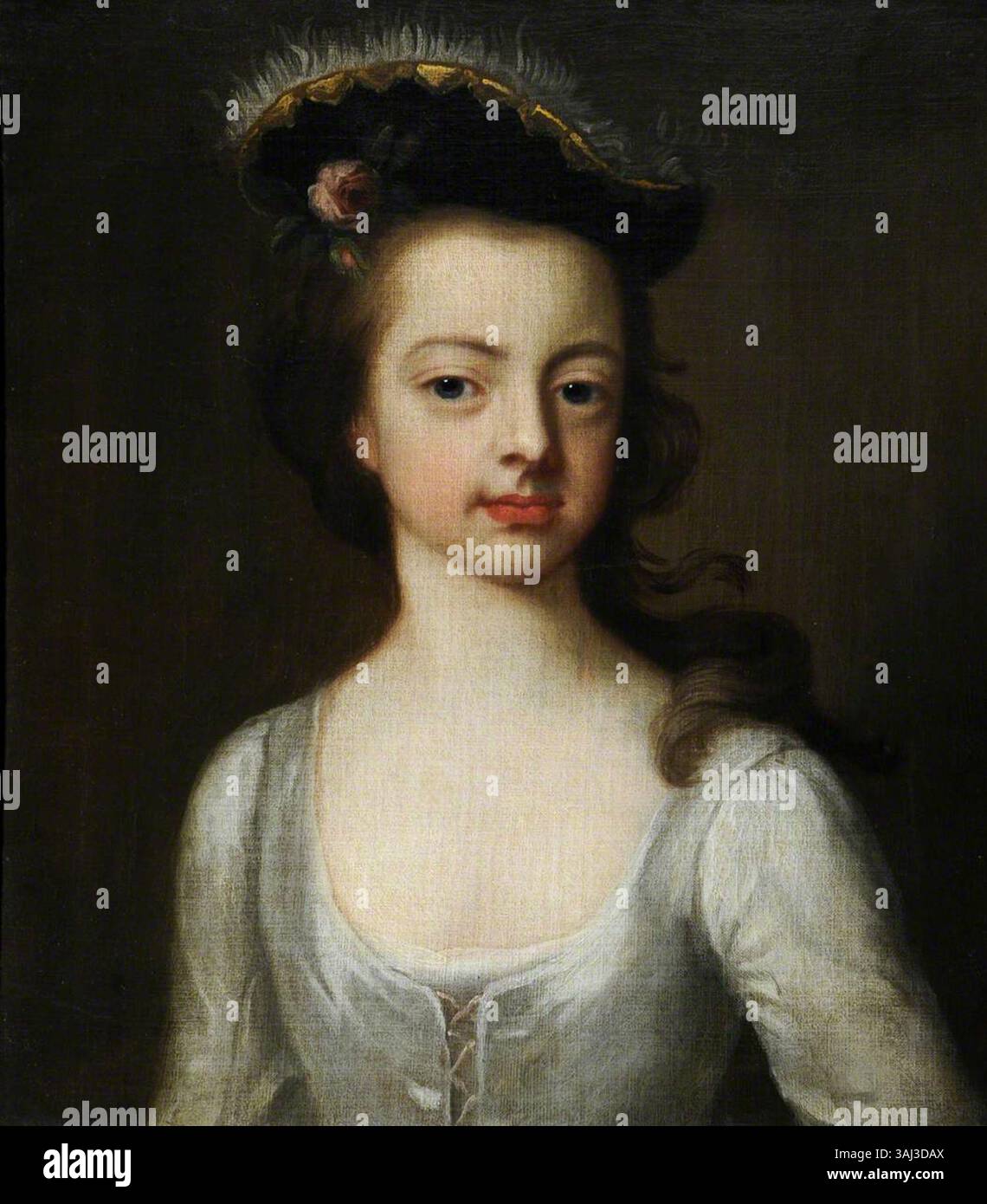 This 18th-century portrait, painted after Michael Dahl, depicts Lady ...