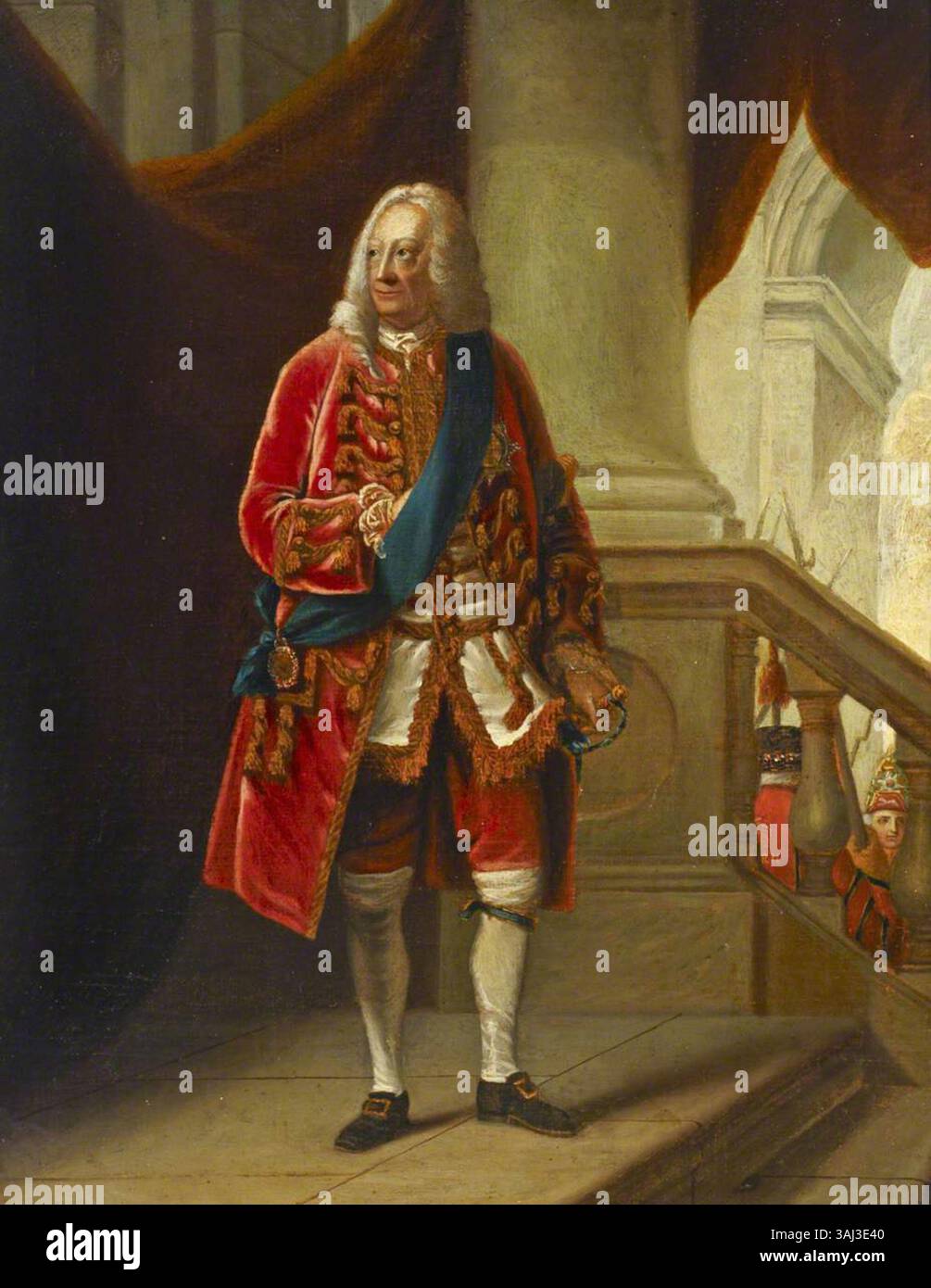 This 18th-century portrait of George II of Great Britain, painted by ...