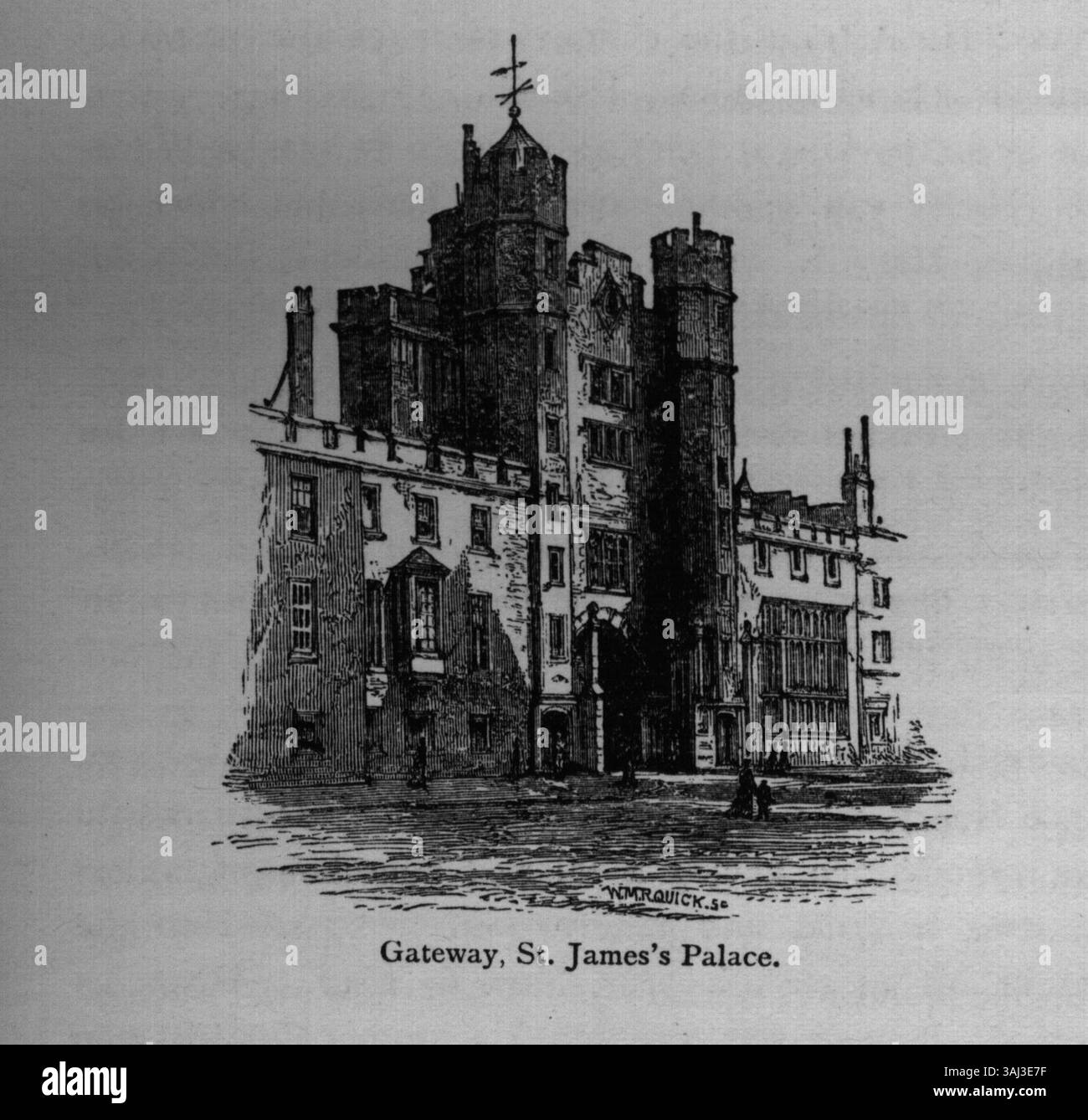 This illustration from Augustus Hare’s 1878 'Walks in London' features ...