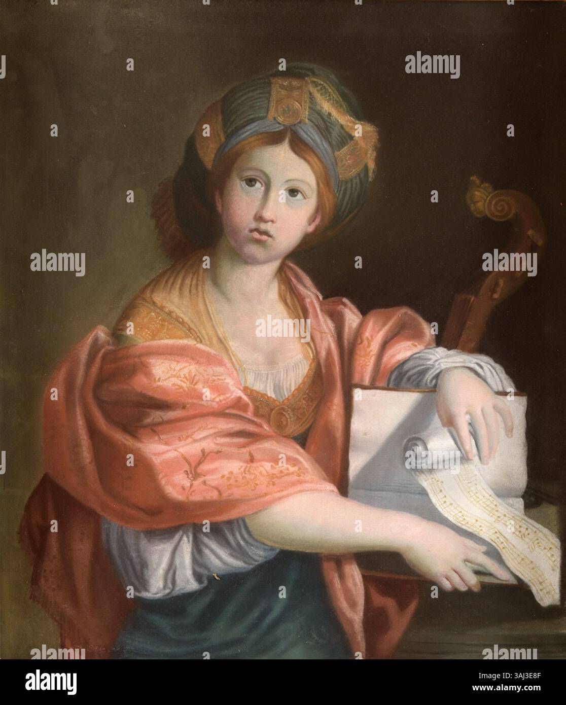 This turn-of-the-19th-century German pastel artwork depicts the ...