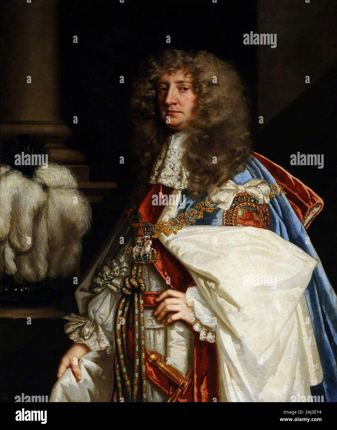 This portrait, created in the studio of Peter Lely between circa 1630 ...