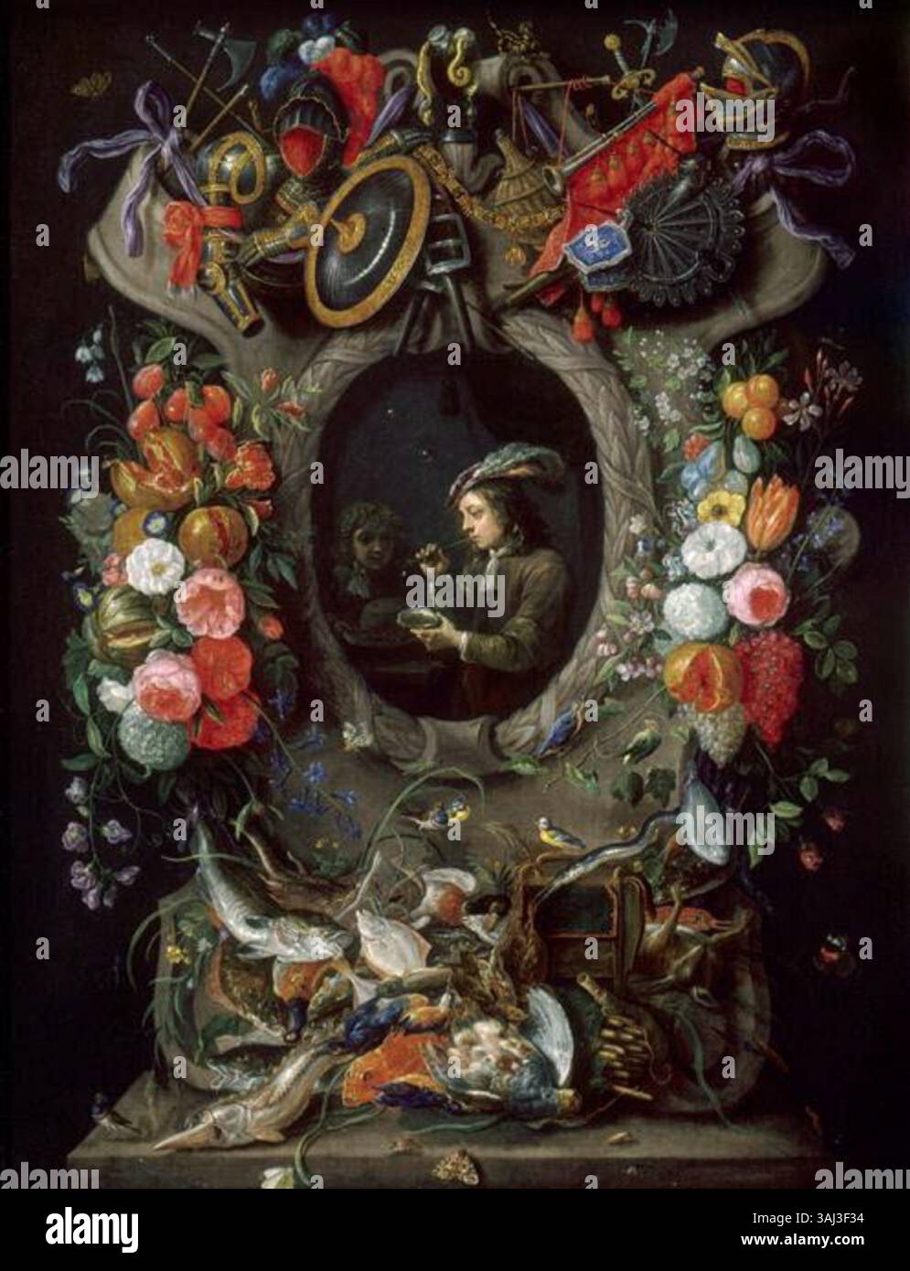 Attributed to David Teniers the Younger, 'Soap Bubbles' (circa 1660 ...