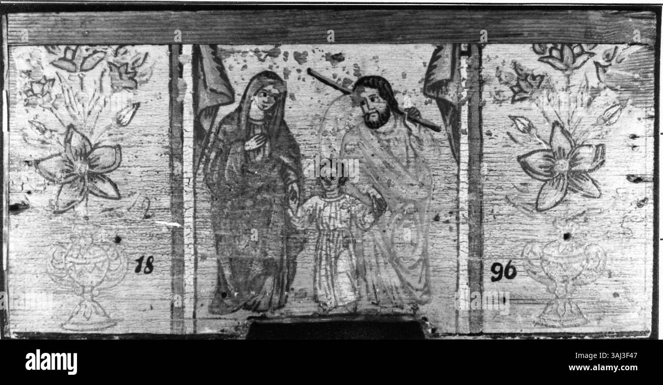 *Sv. Druina* (The Holy Family), a 1896 oil on panel painting from the ...