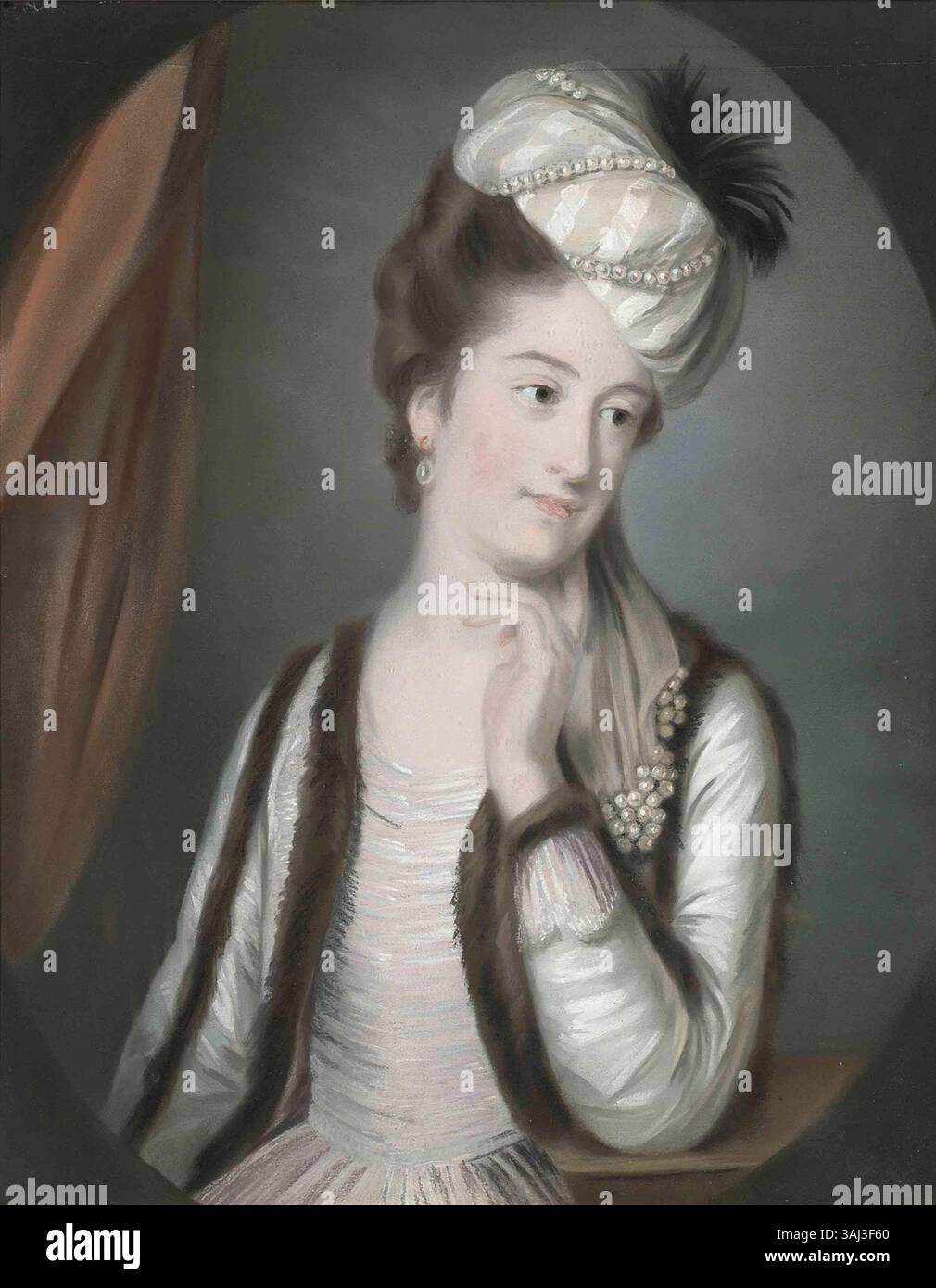 Portrait of Anne Speke, wife of Frederick North, 2nd Earl of Guilford ...