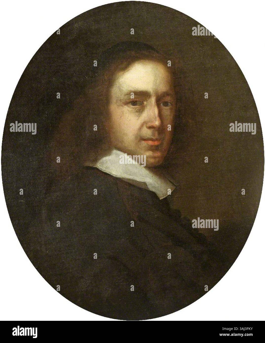This portrait, created circa 1650, depicts an unknown gentleman in ...
