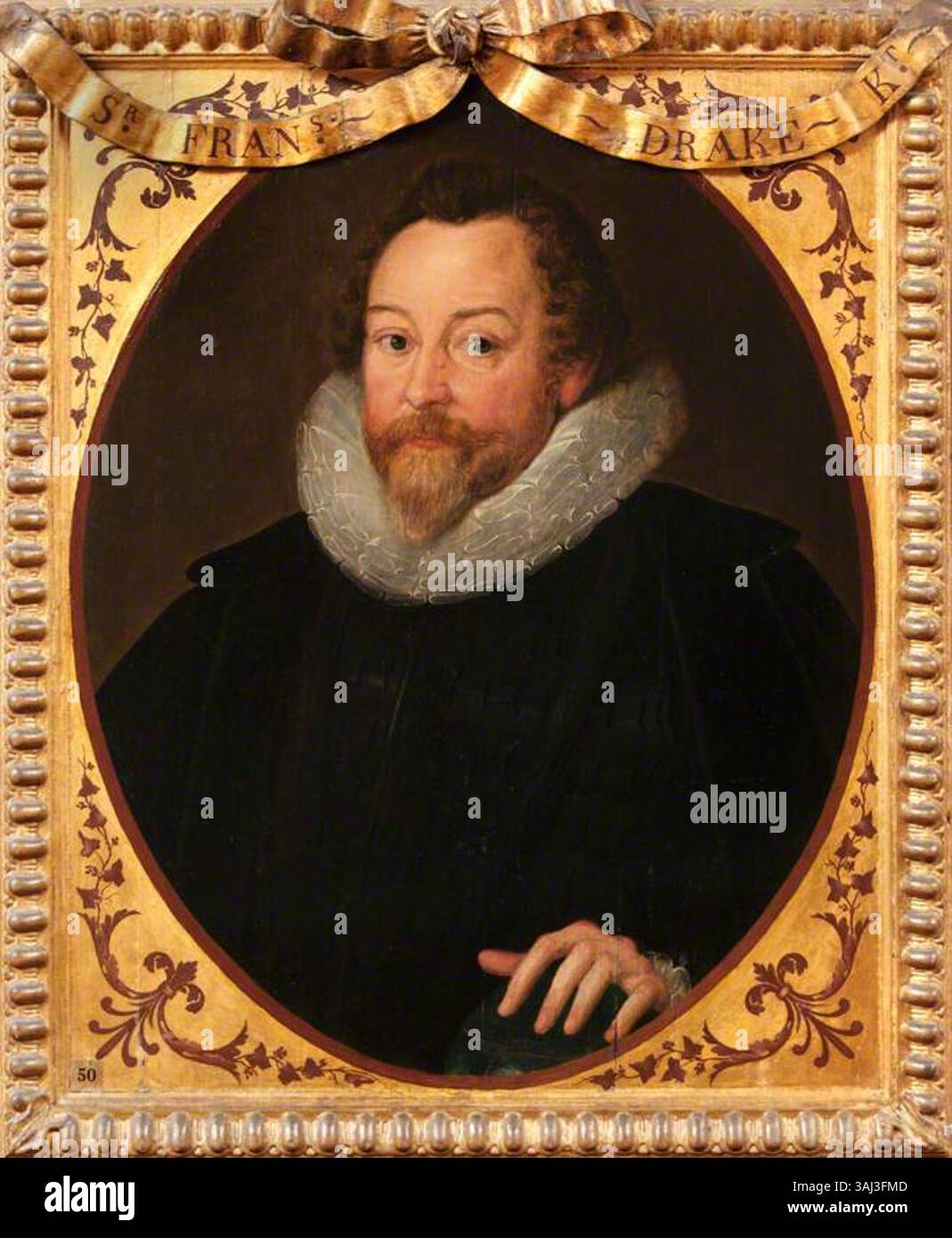 This circa 1600 portrait of Sir Francis Drake, after Marcus Gheeraerts ...