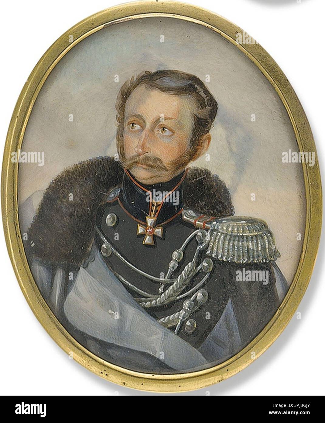 This 1830s portrait of Gurko Vladimir Iosifovich captures the Russian ...