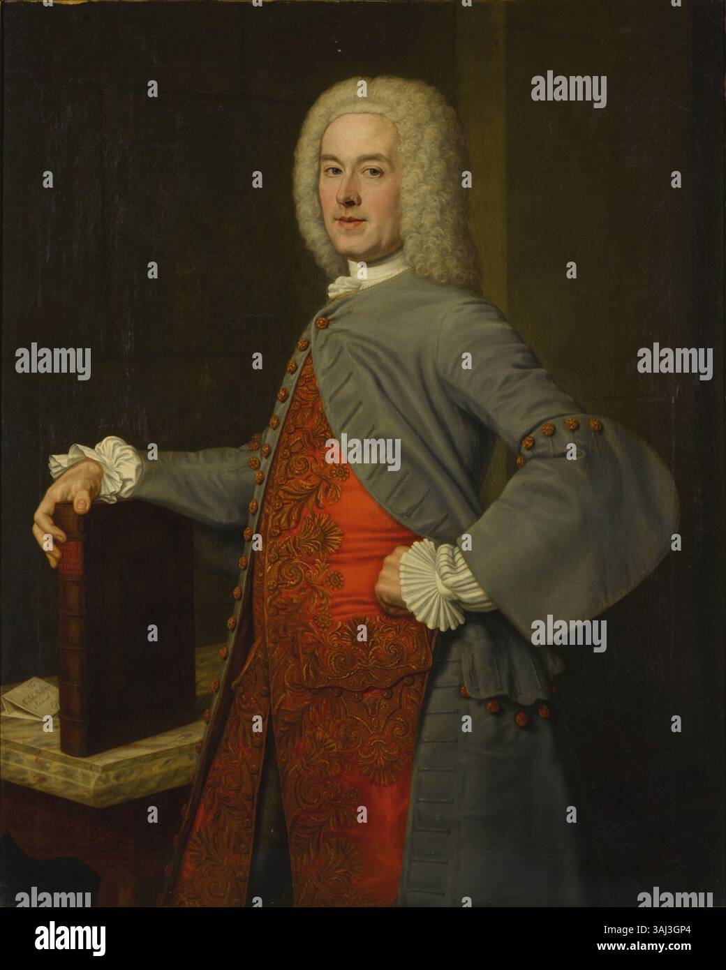 This 1739 portrait by John Alexander depicts John Belsches of Invermay ...