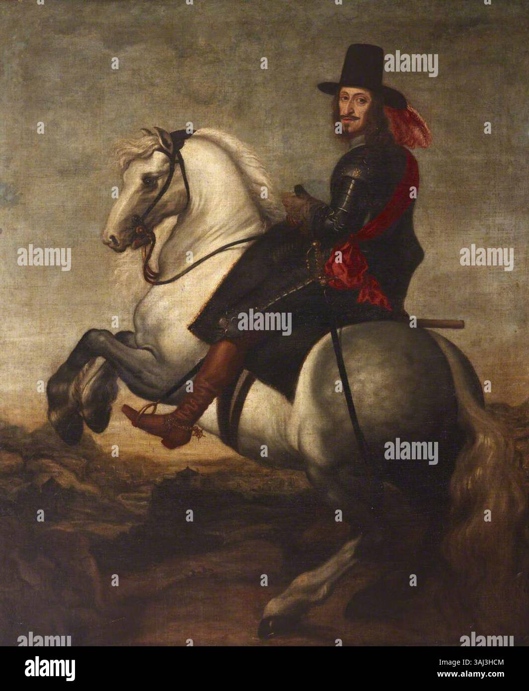 This 17th-century portrait depicts the Archduke Leopold Wilhelm of ...