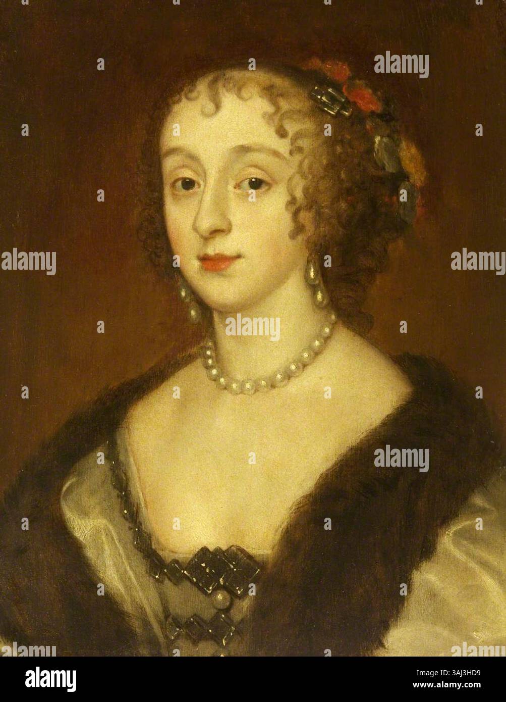 This 17th-century portrait of Lady Mary Villiers, Duchess of Lennox and ...