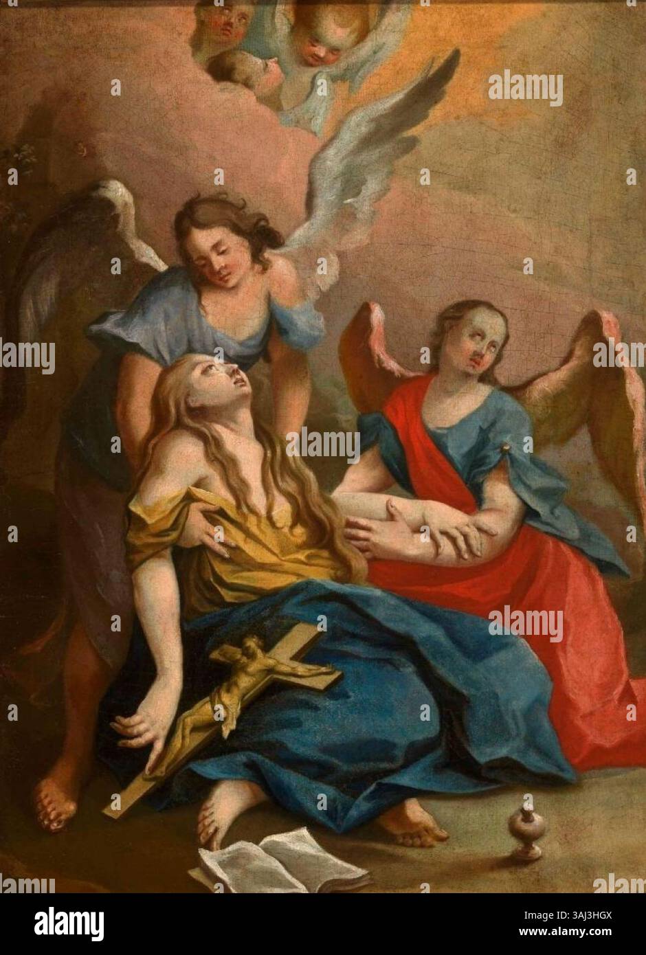 A painting of Mary Magdalene from the 18th century, housed at the Celje ...