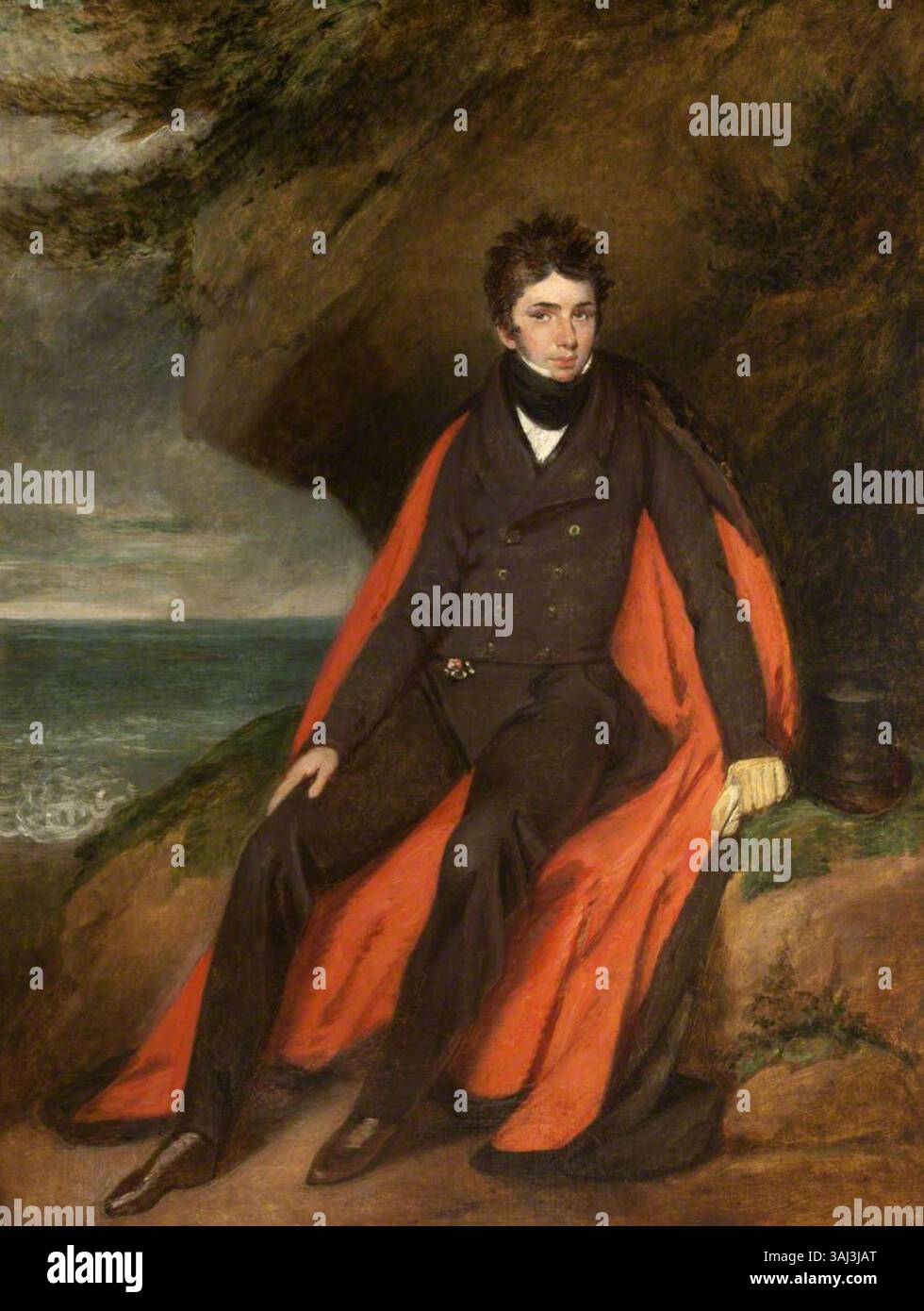 A portrait of Sir Charles Edward Trevelyan, 1st Baronet, painted circa 1825. The oil on canvas ...