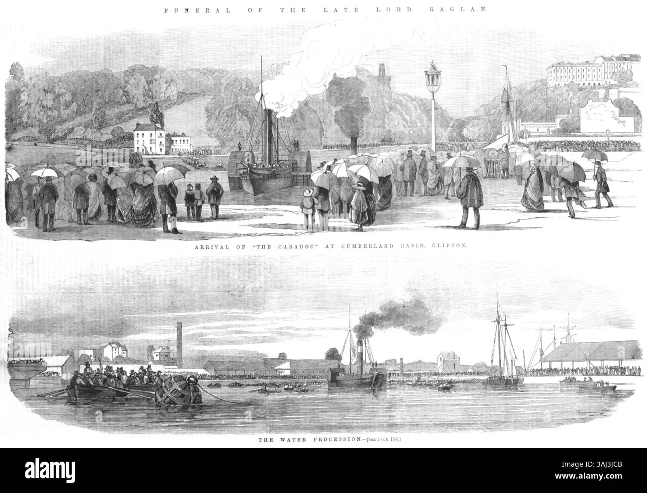 This illustration from The Illustrated London News (1855) depicts the ...