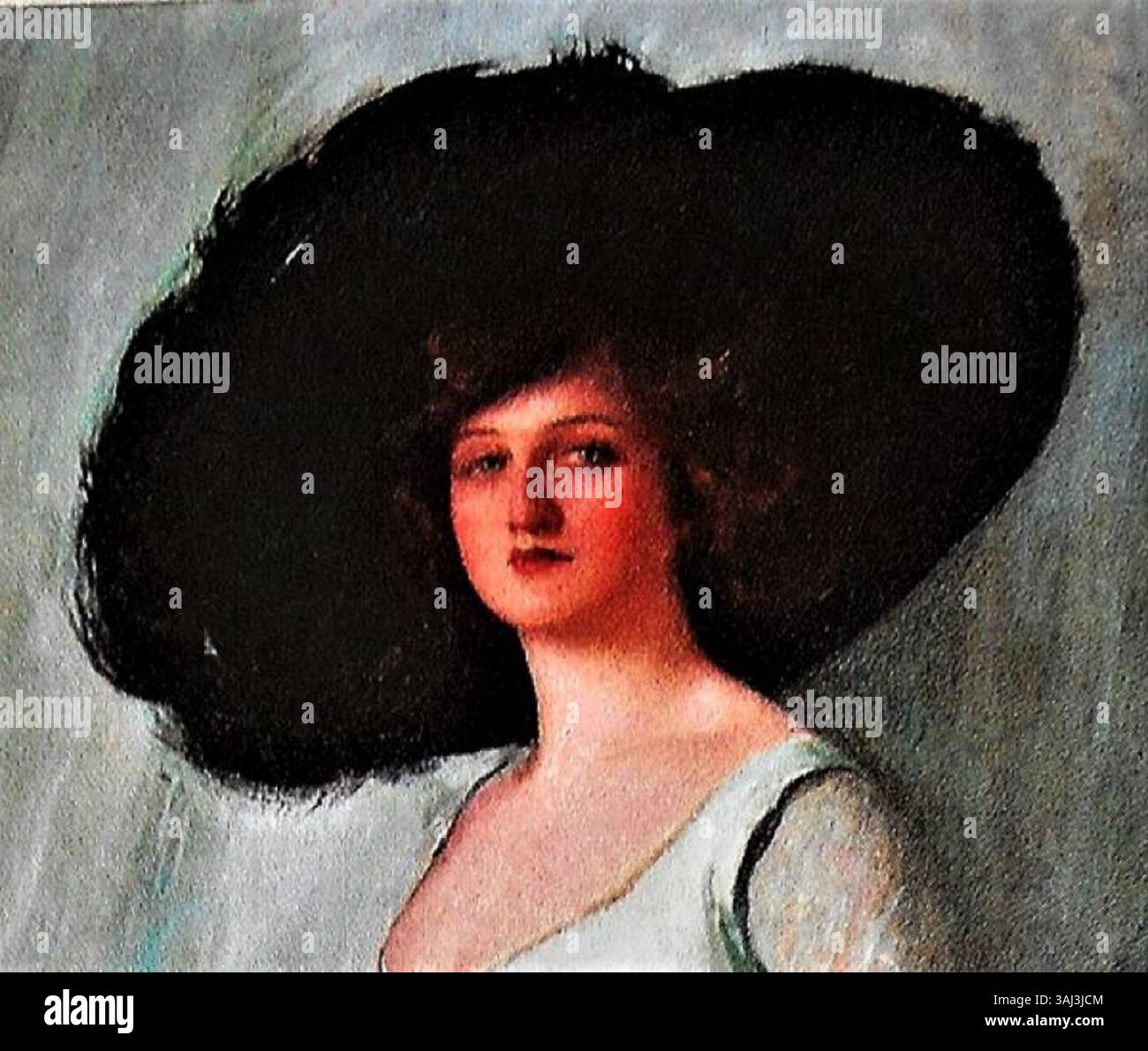 This 19th-century portrait portrays Princess Emilia Caracciolo ...