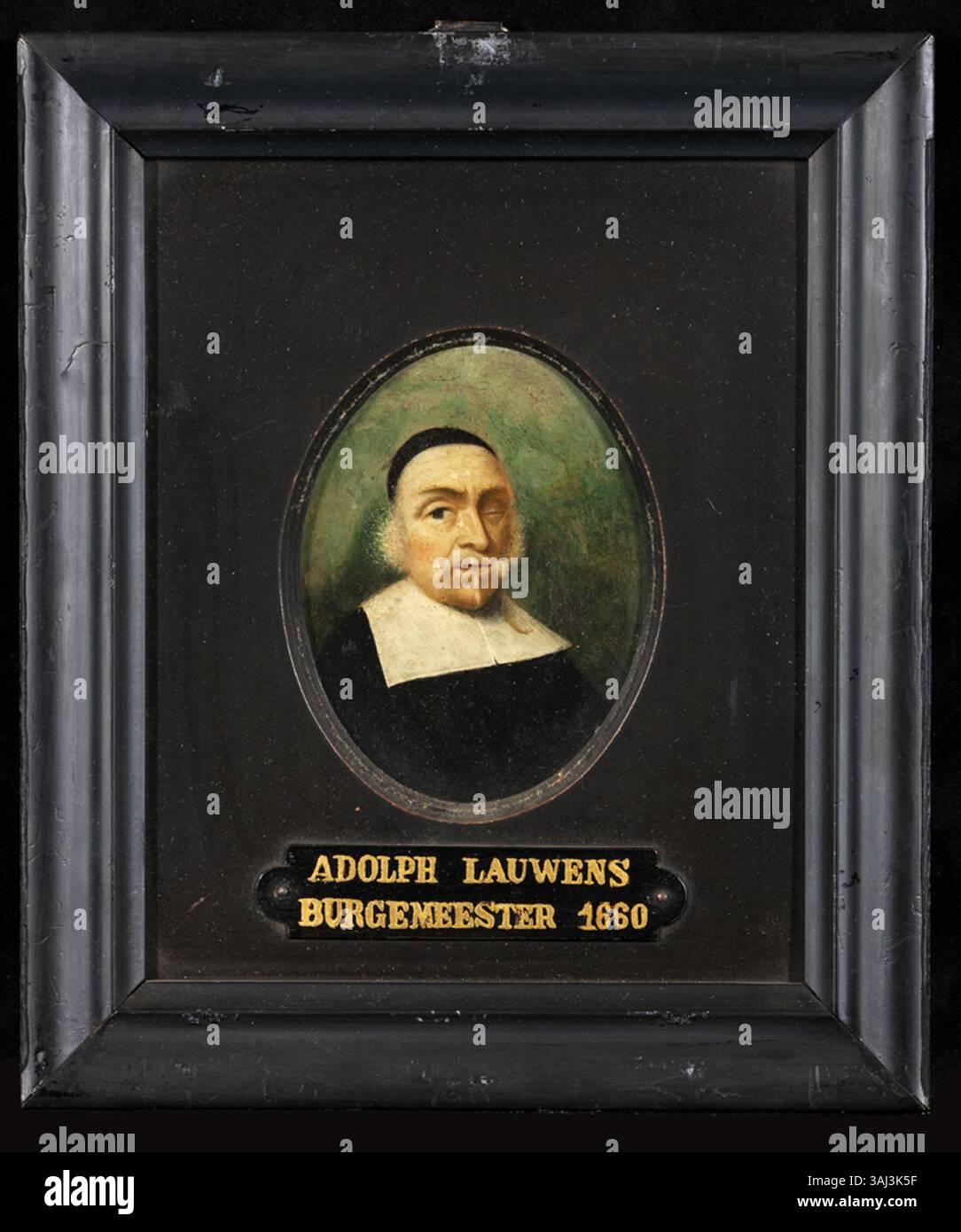 This 1665 oil portrait of Burgemeester Adolph Louwens showcases the ...