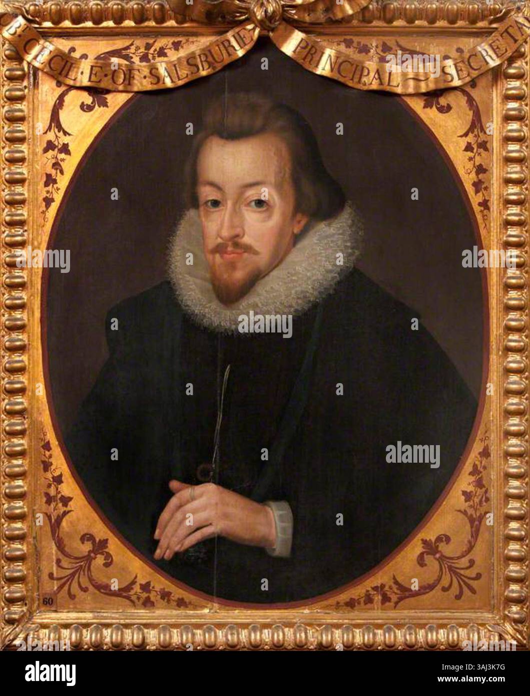 This portrait of Robert Cecil, 1st Earl of Salisbury, was painted in ...