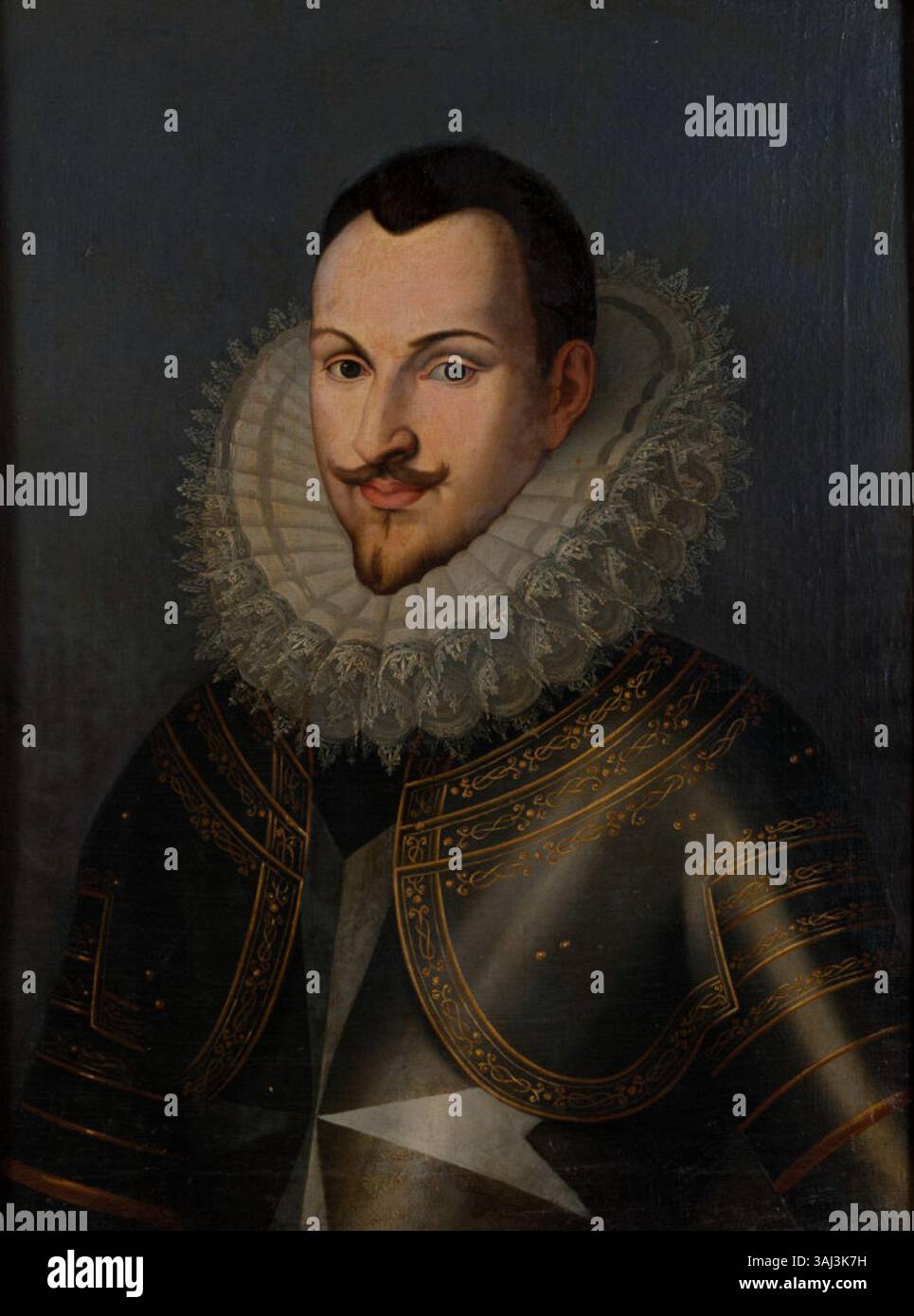 This 17th-century portrait depicts Prince Emanuele Filiberto of Savoy ...