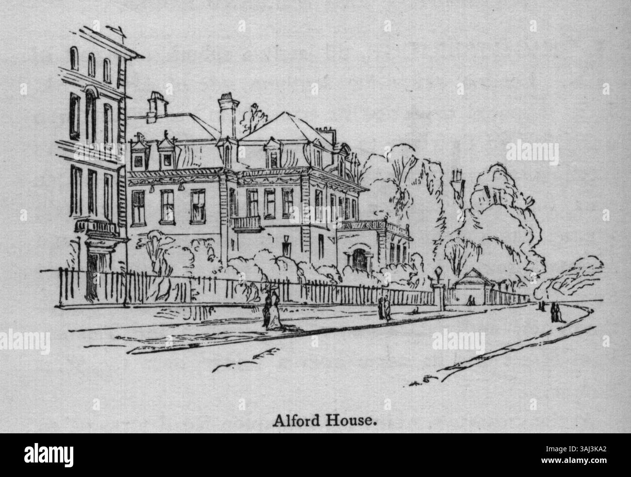 This 1878 illustration from *Walks in London* by Augustus Hare depicts ...