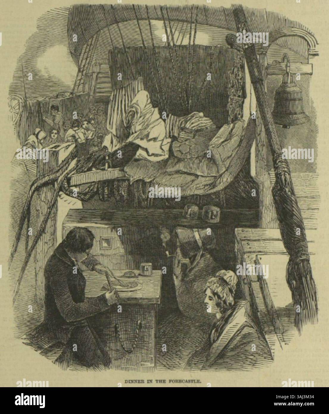 This 1849 illustration by John Skinner Prout, published in the ...
