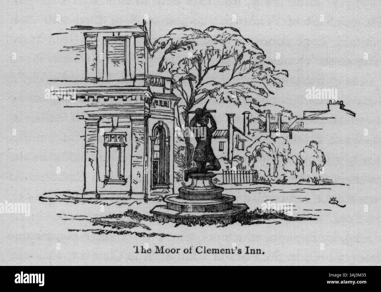 An illustration from 'Walks in London' by Augustus Hare, depicting the ...