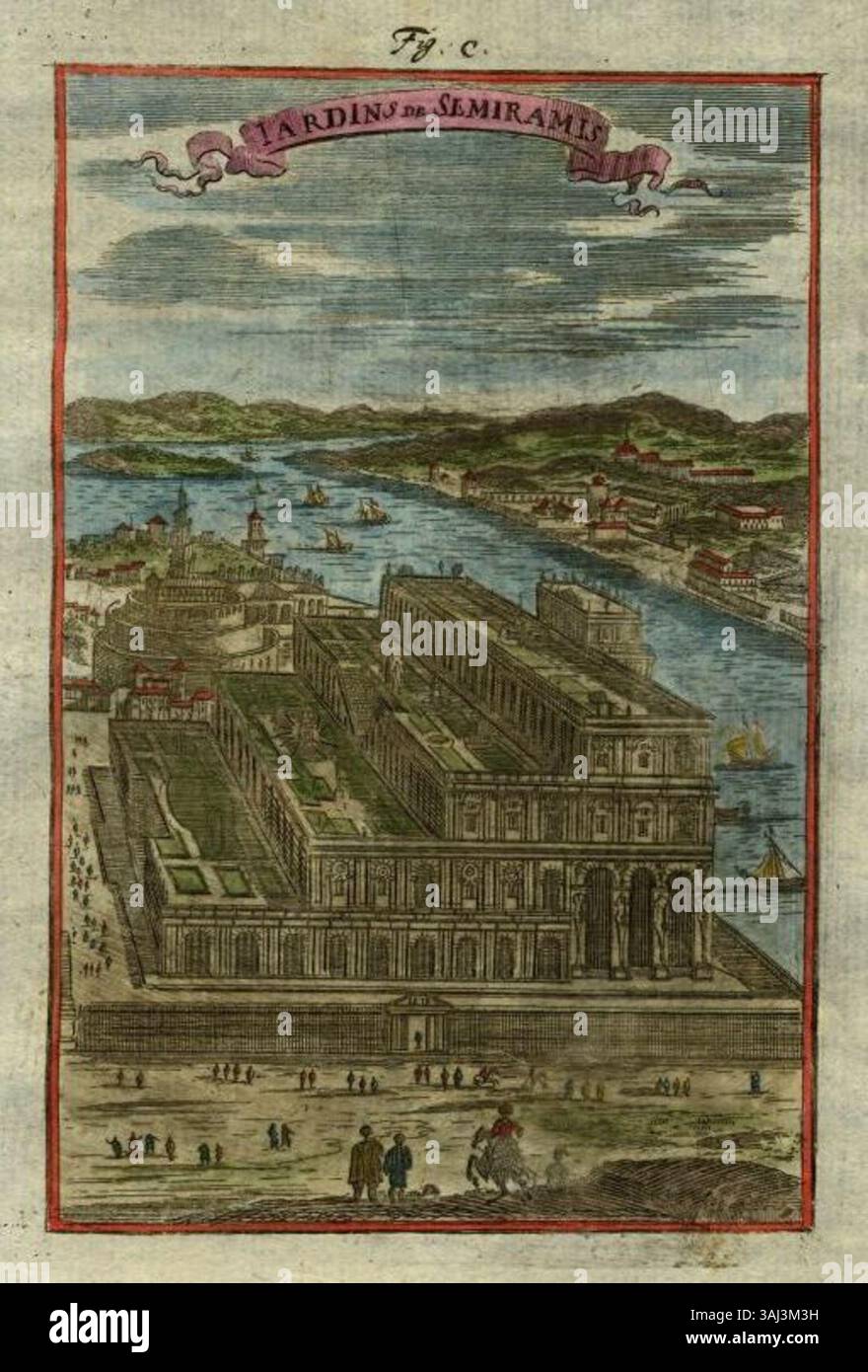 This 1719 depiction by Alain Manesson Mallet shows the legendary ...