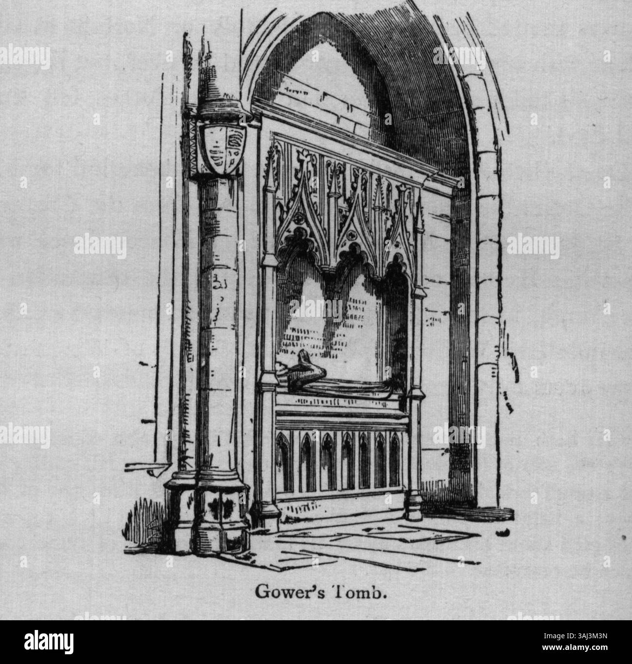 This 1878 illustration from *Walks in London* by Augustus Hare portrays ...