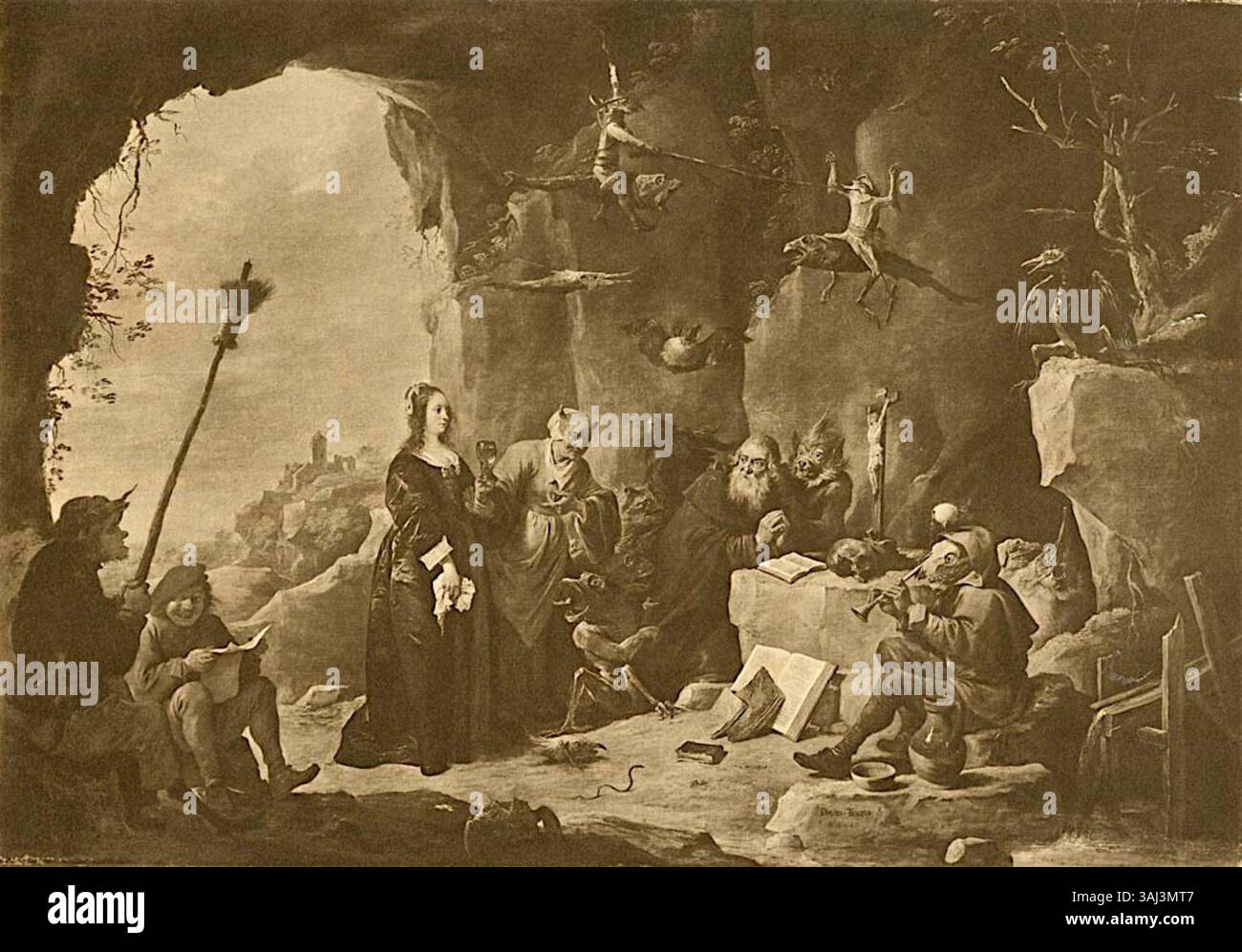 'The Temptation of Saint Anthony' by David Teniers the Younger (1647 ...