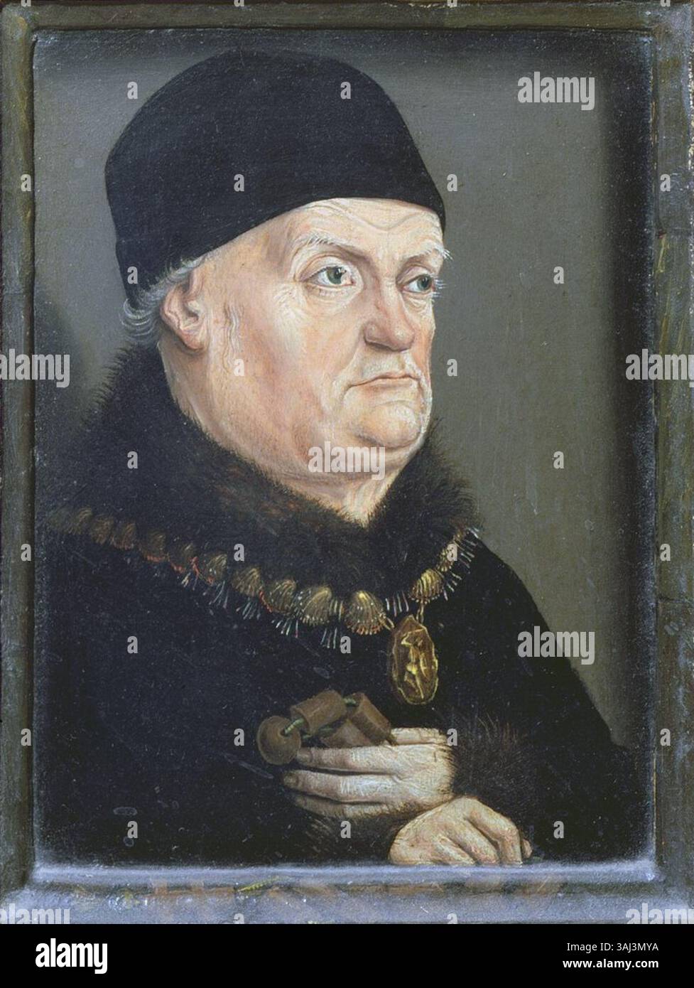Nicolas Froment’s 1474 diptych, 'Portrait of René d’Anjou,' features ...