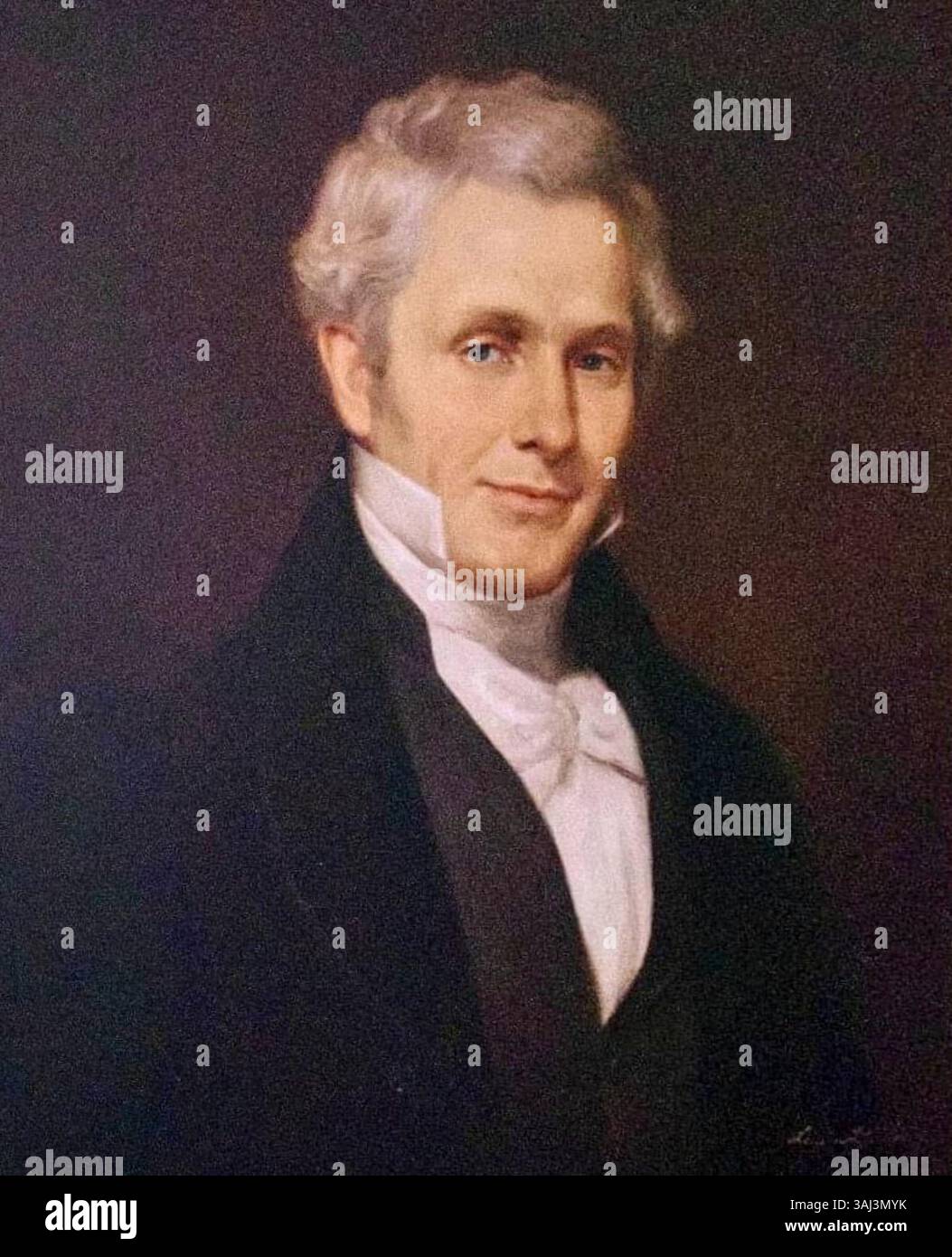 George Strother Gaines was an American portrait artist from the 19th ...