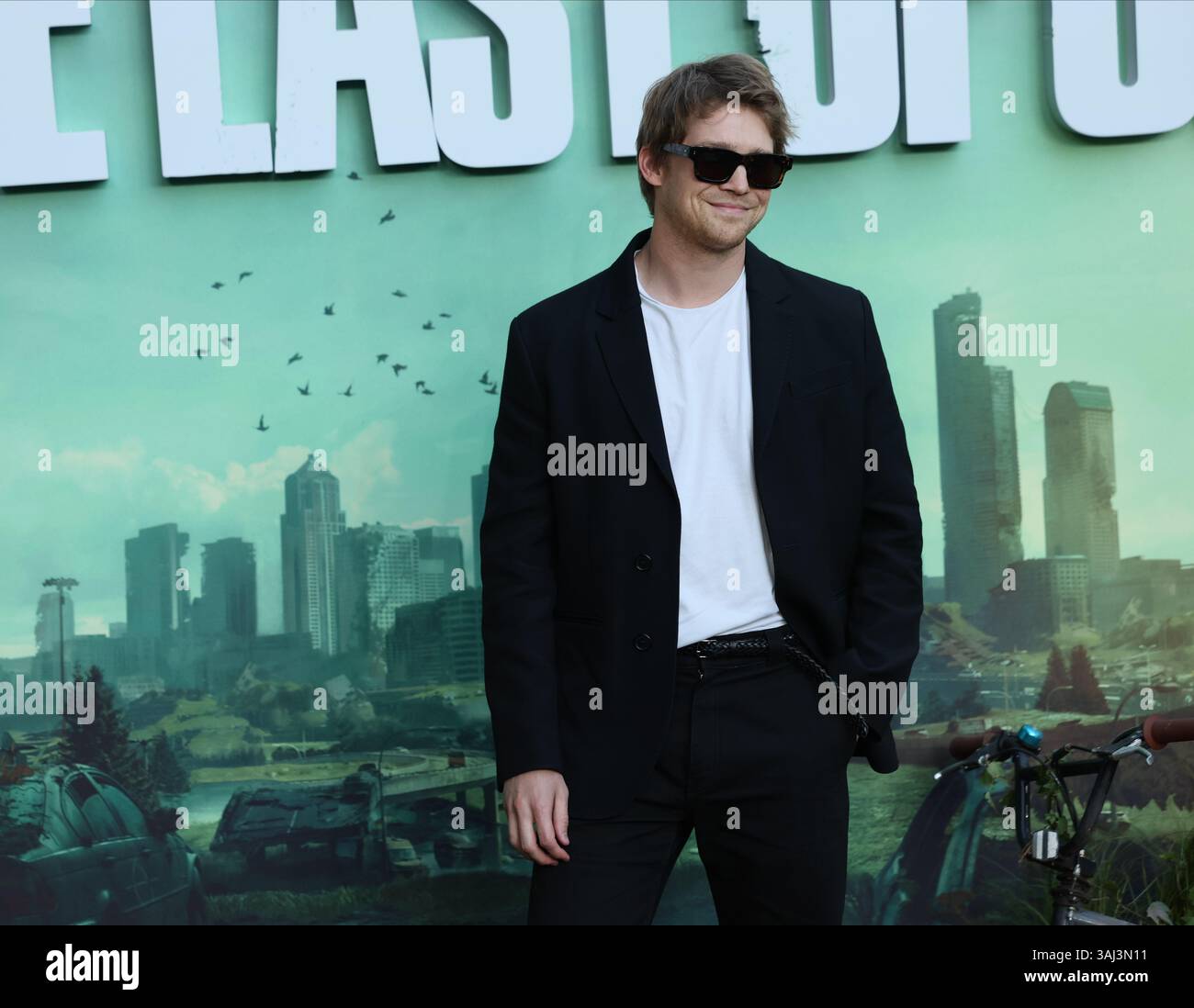 London, UK. 10th Apr, 2025. Actor Joe Alwyn attends "The Last Of Us ...