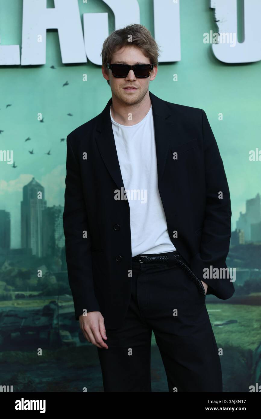 London, UK. 10th Apr, 2025. Actor Joe Alwyn attends "The Last Of Us ...
