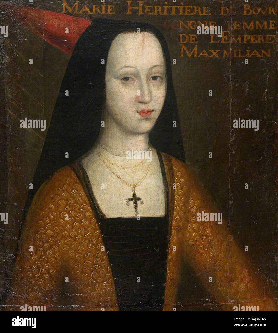 This portrait from the Netherlandish School depicts Mary, Duchess of ...
