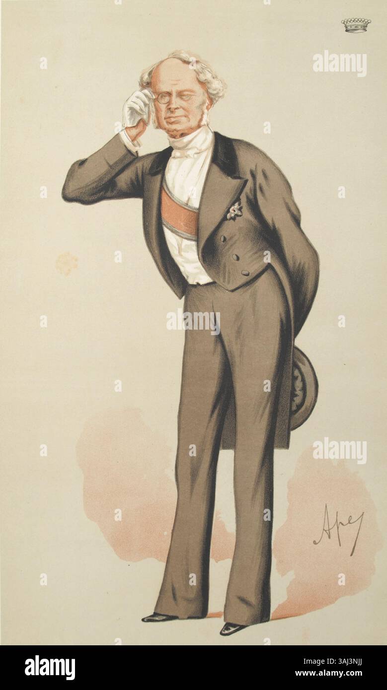 Carlo Pellegrini’s caricature of Count Friedrich Ferdinand von Beust ...
