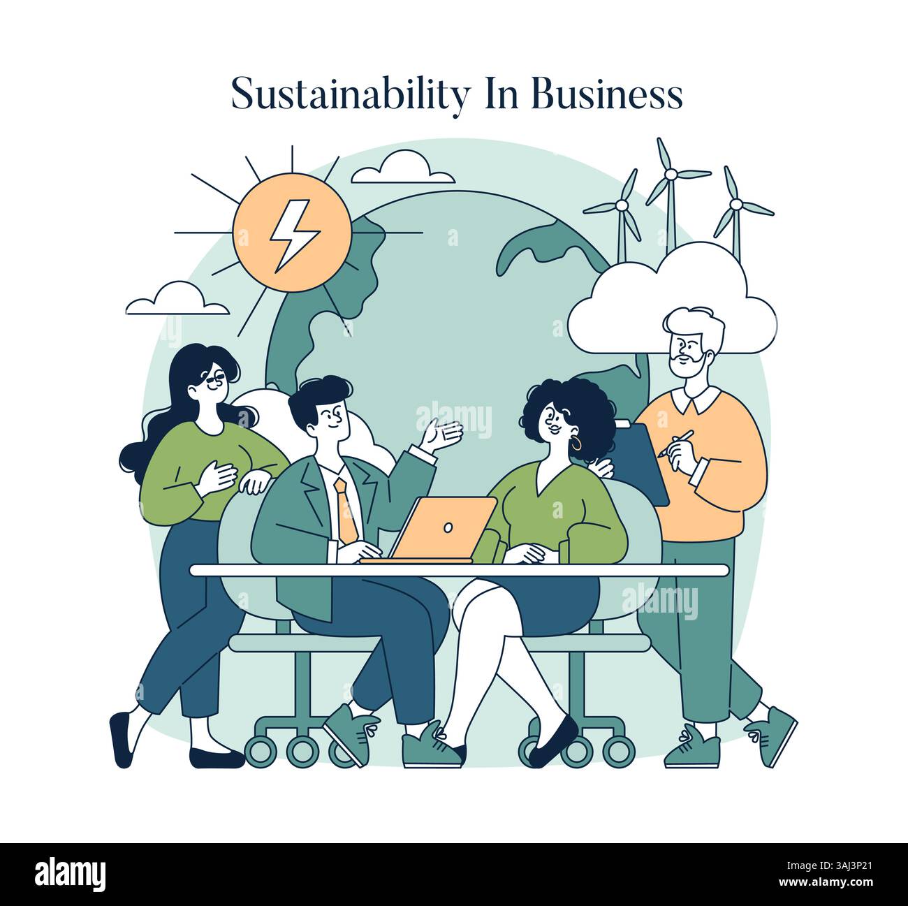 Sustainability in business focuses on integrating eco-friendly practices into operational ...