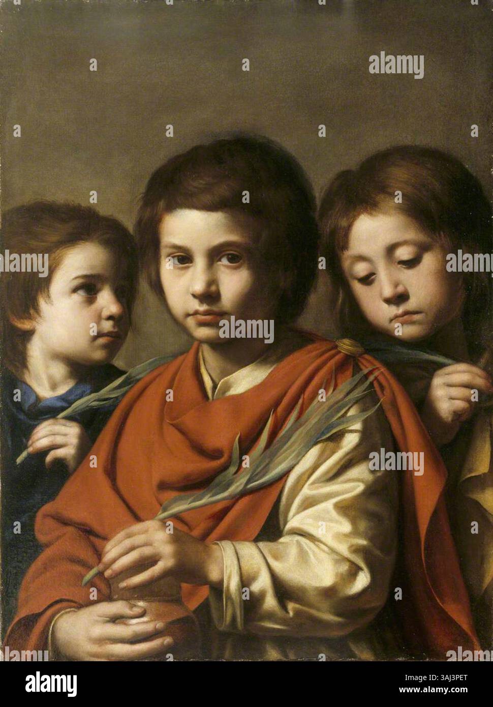Attributed to Giovanni Antonio Galli, this religious painting depicts ...