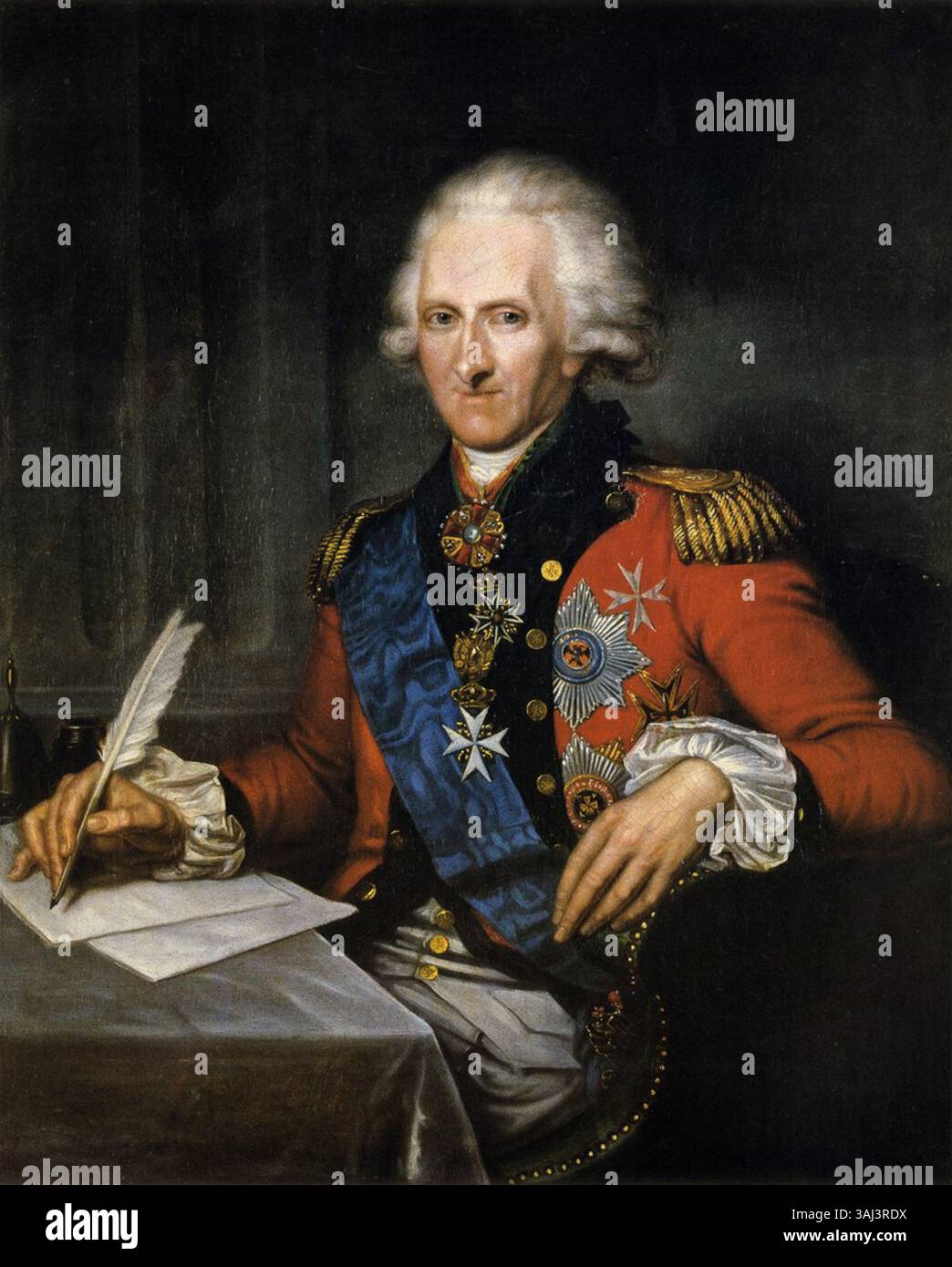 This portrait of Yakov Efimovich Sievers, painted at the beginning of ...