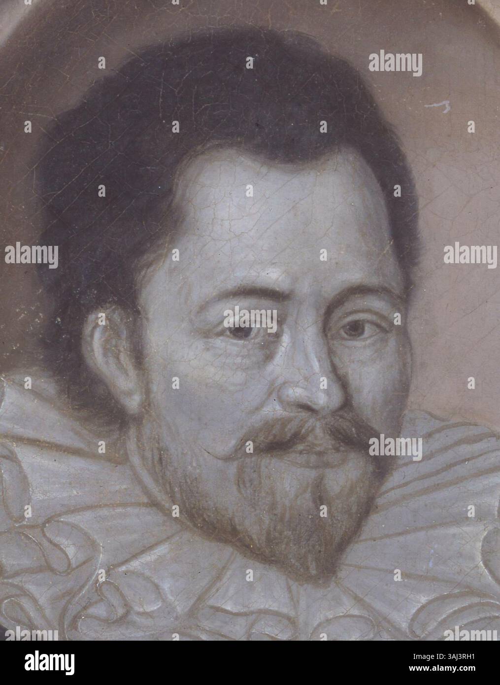 This 17th-century Dutch engraving of Simon Stevin, attributed to an ...