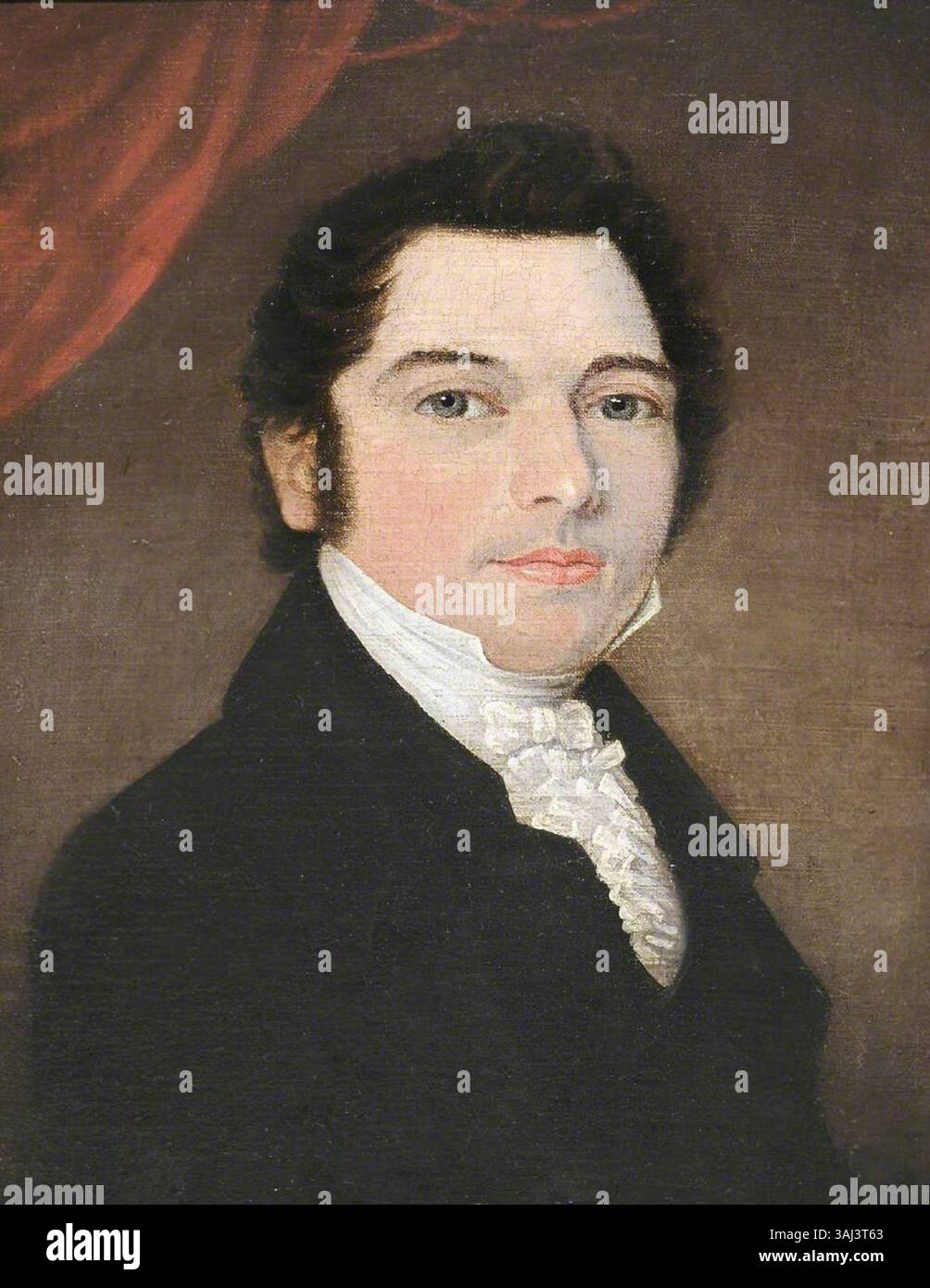 A portrait titled 'Uncle Cook', painted between 1800 and 1899, which ...