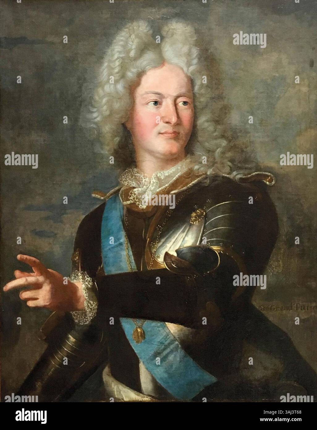 ‘Portrait du Comte de Toulouse’ by a follower of Hyacinthe Rigaud ...