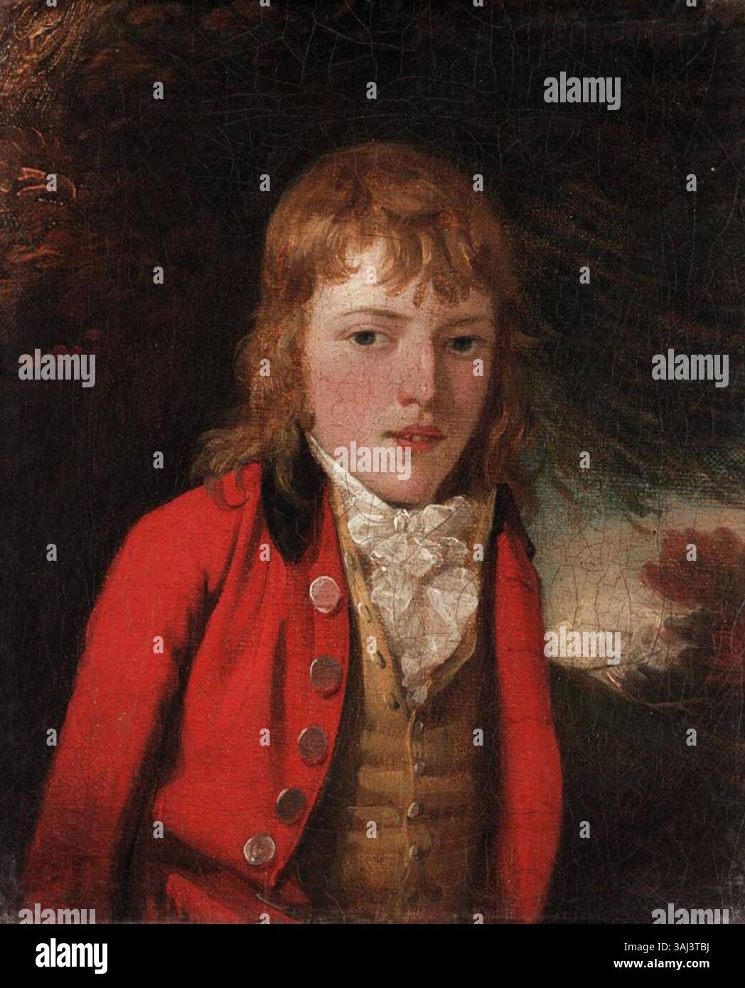 A portrait from the 18th century, attributed to the circle of Richard ...