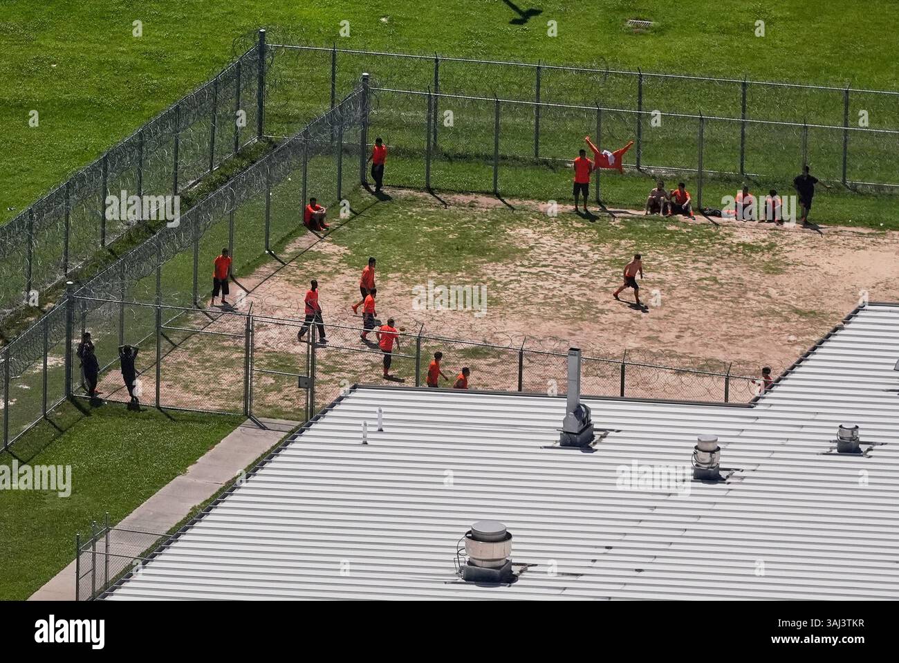 The Allen Parish Public Safety Complex, an ICE detention facility, is ...