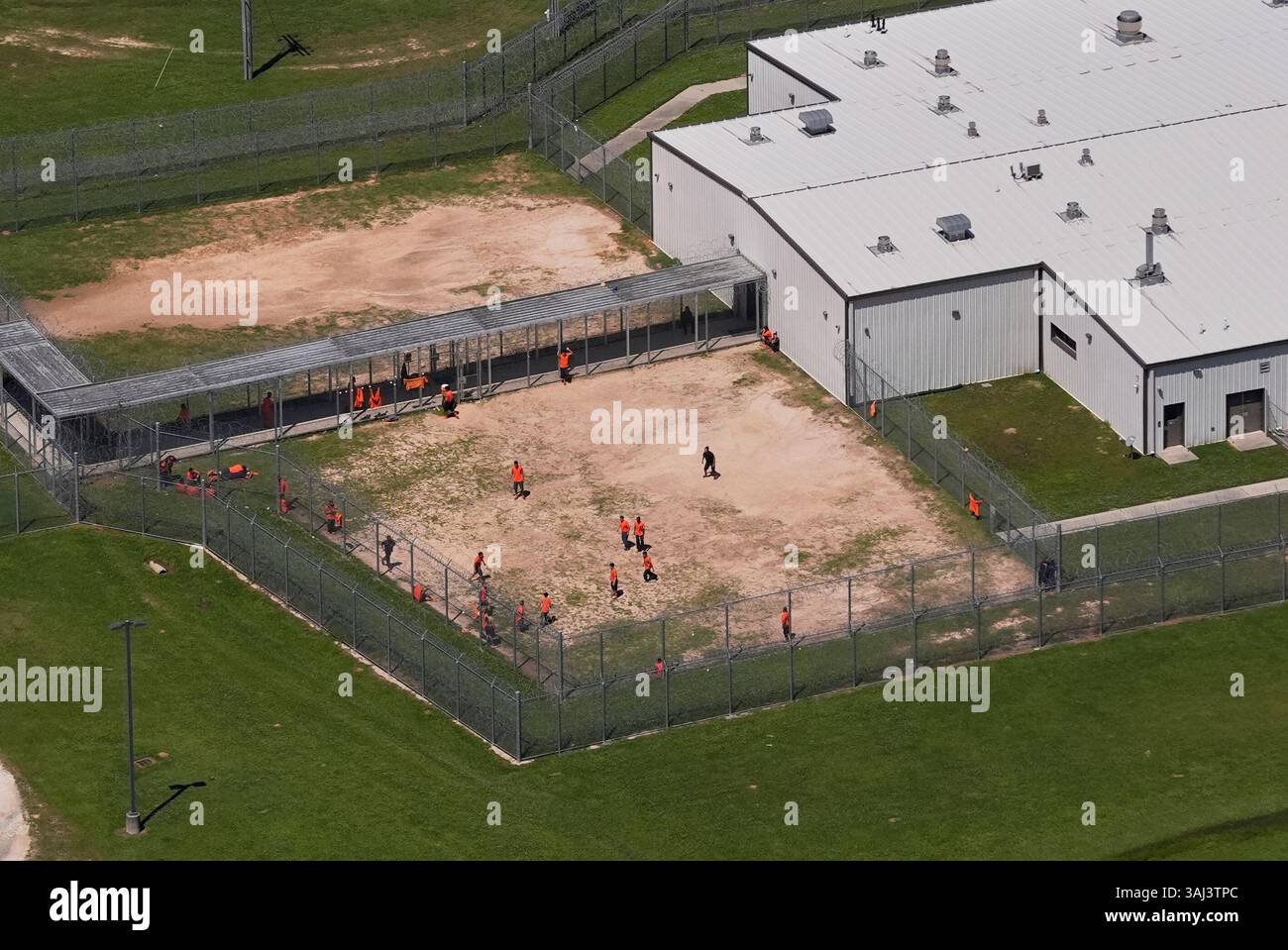 The Allen Parish Public Safety Complex, an ICE detention facility, is ...