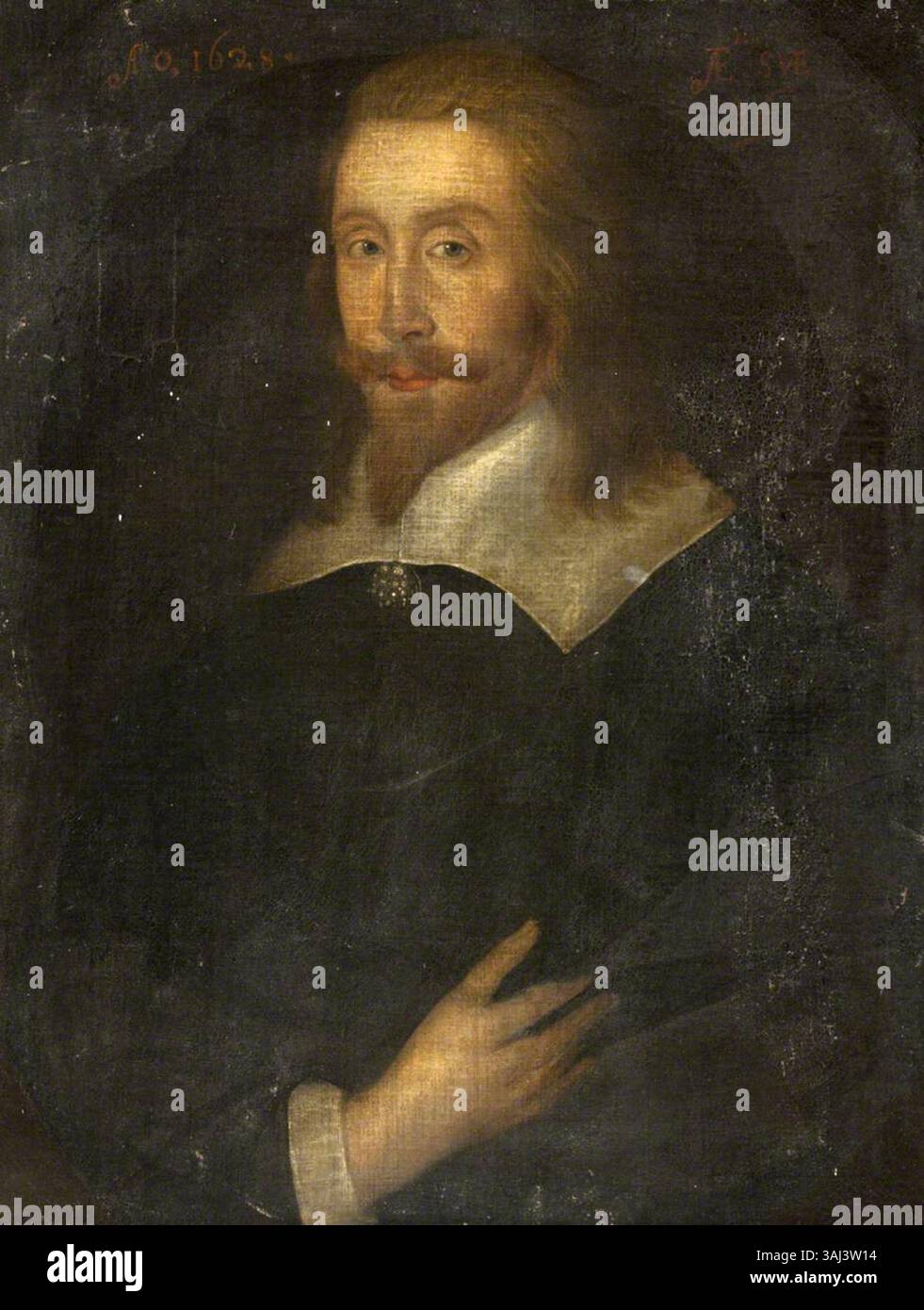 This 1628 portrait of Sir John Delaval, aged 36, captures the English ...