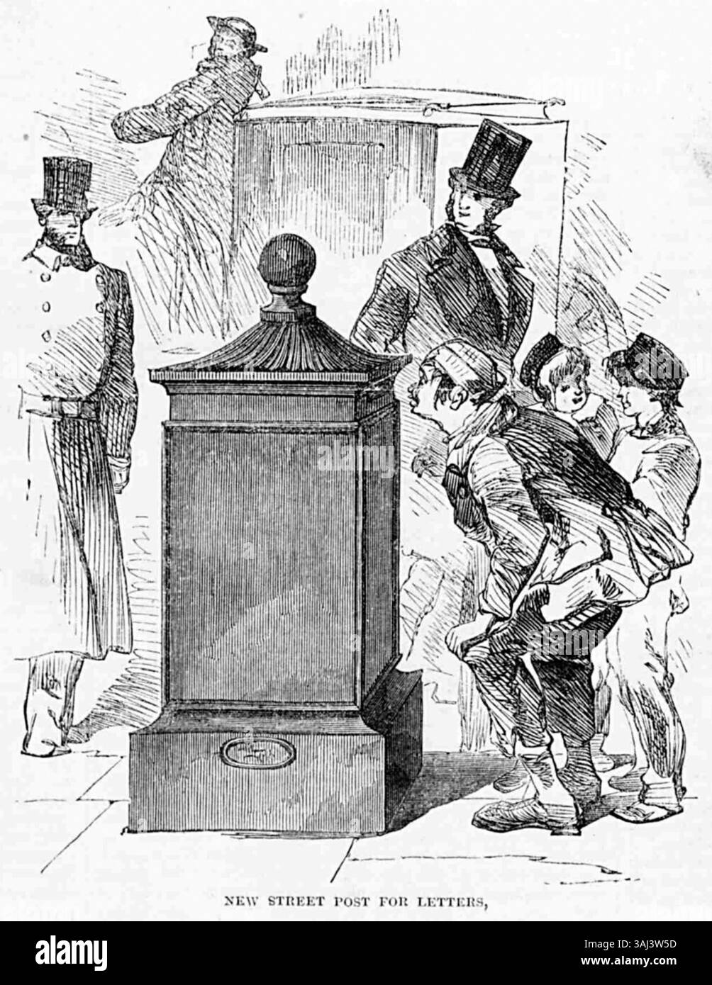 An illustration from Pen and Pencil, dated 10 March 1855, showing the ...